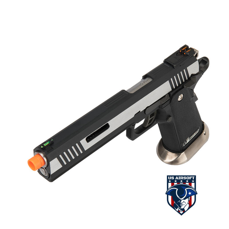 WE Tech 1911 Hi-Capa T-Rex Competition Gas Blowback Airsoft Pistol w ...
