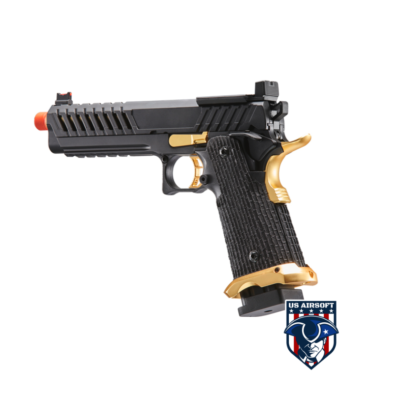 Lancer Tactical Knightshade Hi-Capa Gas Blowback Airsoft Pistol (Color ...