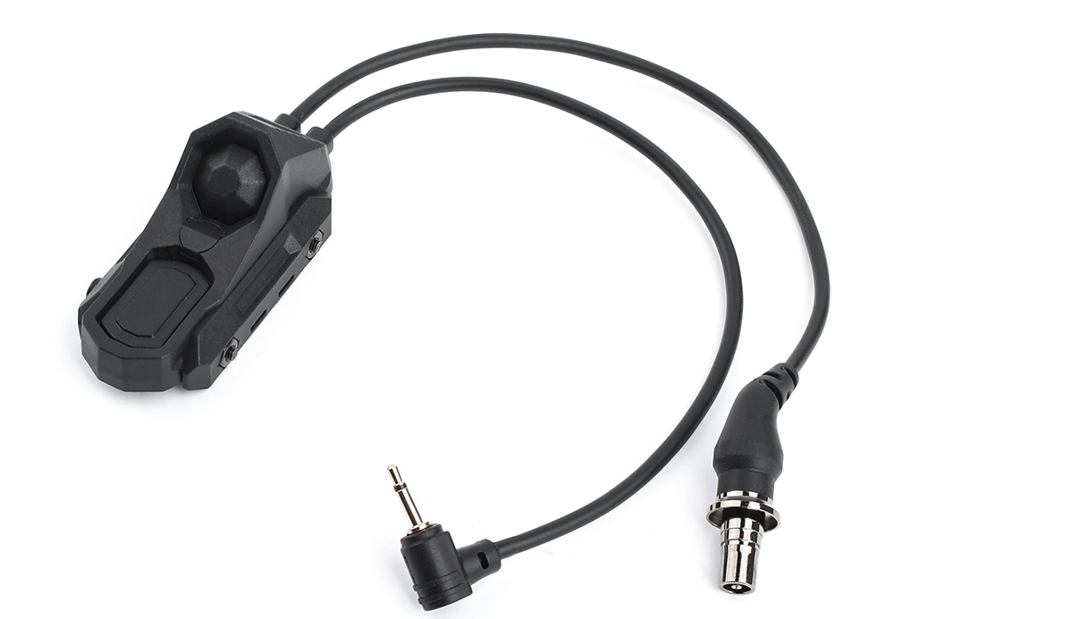 Double Port Tape Switch (2.5mm & SF Style Plug) - US Airsoft, Inc.