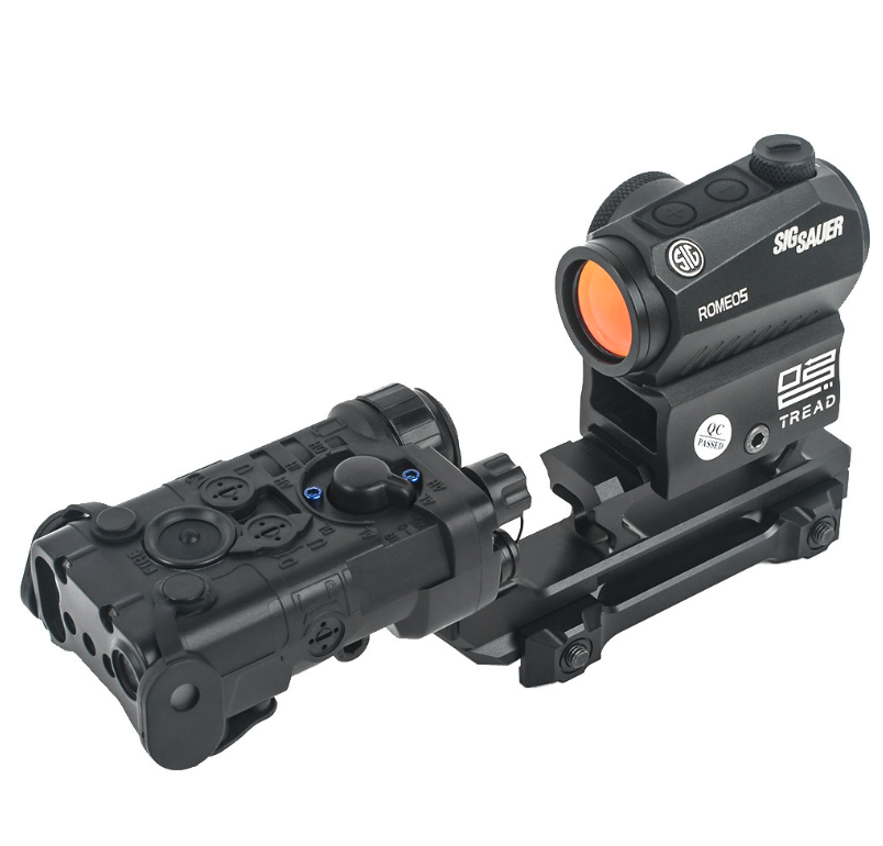 Aren Tactical Sight & PEQ Box Dual Mount - US Airsoft, Inc.