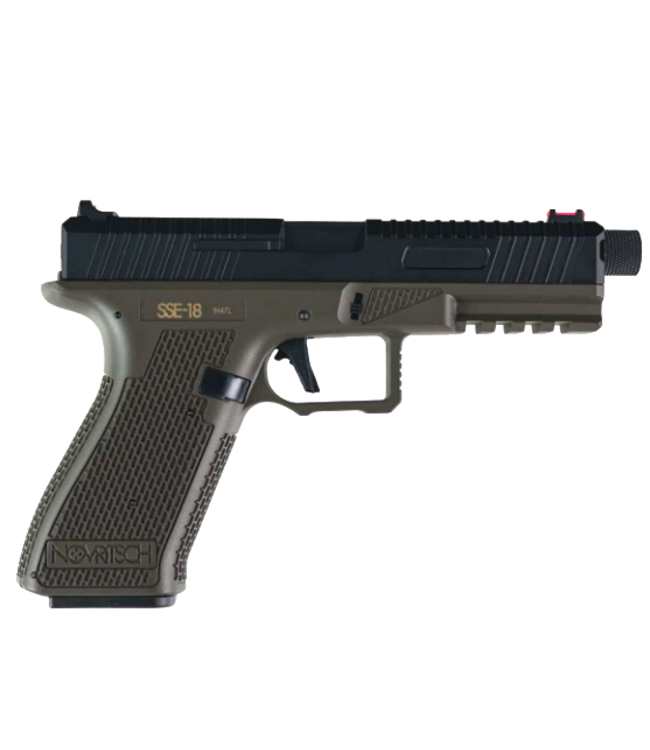Novritsch SSE18 Full Auto Pistol (Green) - US Airsoft, Inc.
