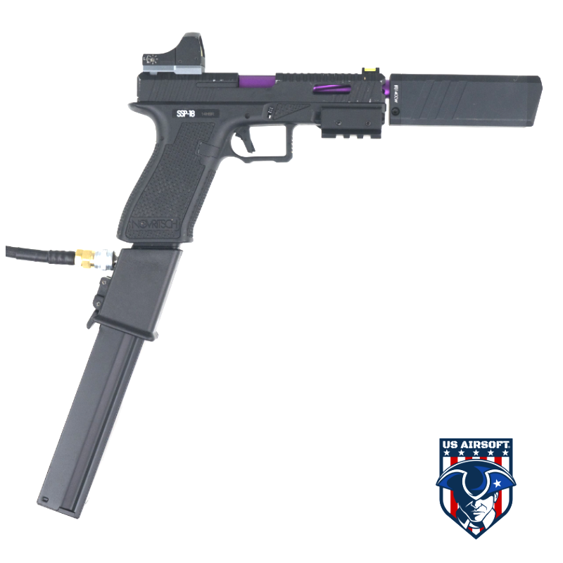 Novritsch HPA Magazine Adapter - Glock - US Airsoft, Inc.