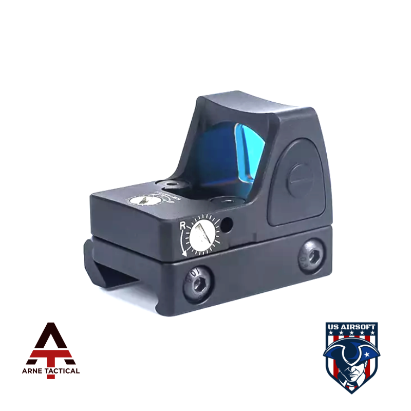 RMR Red Dot Adjustable LED (Black) - US Airsoft, Inc.