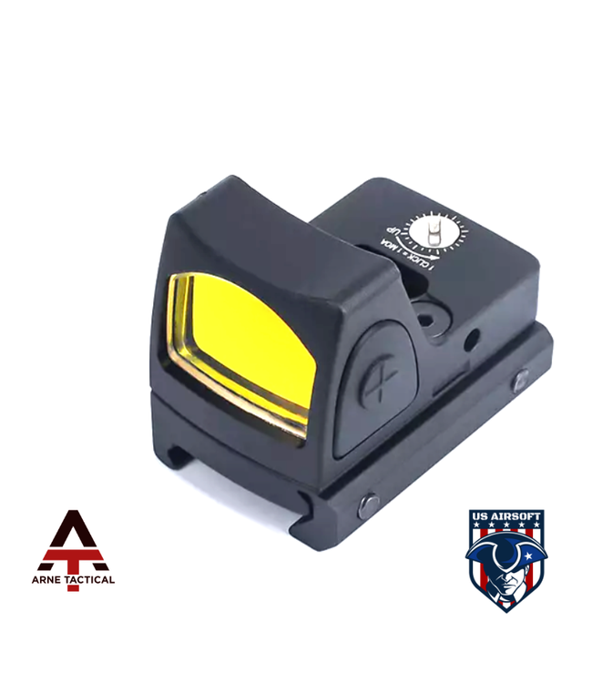 RMR Red Dot Adjustable LED (Black) - US Airsoft, Inc.