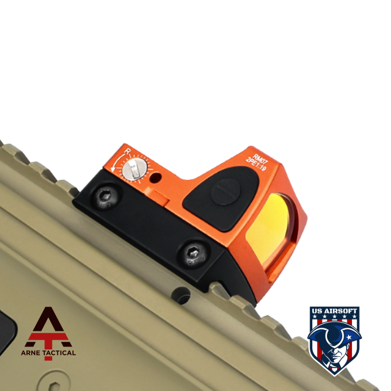 RMR Red Dot Adjustable LED (Orange) - US Airsoft, Inc.