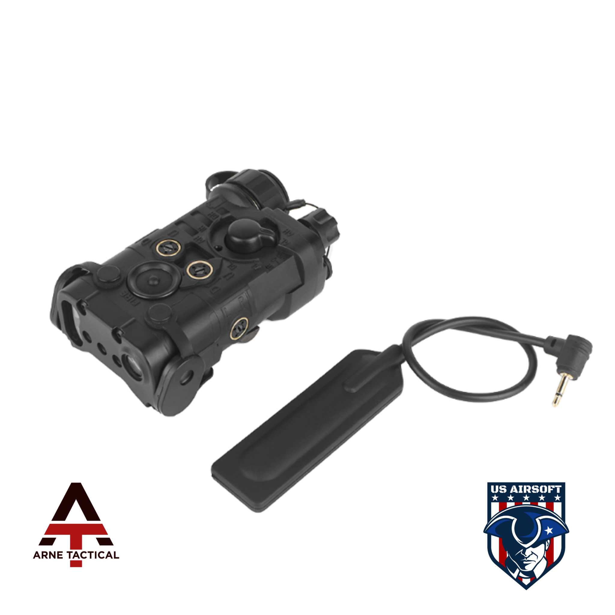 WADSN NGAL Red&IR Laser Pointer with LED Light Metal Version - US ...