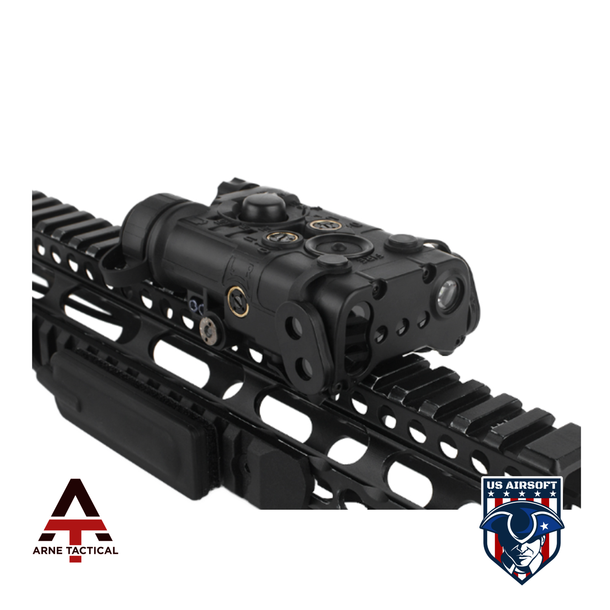 WADSN NGAL Red&IR Laser Pointer with LED Light Metal Version - US ...