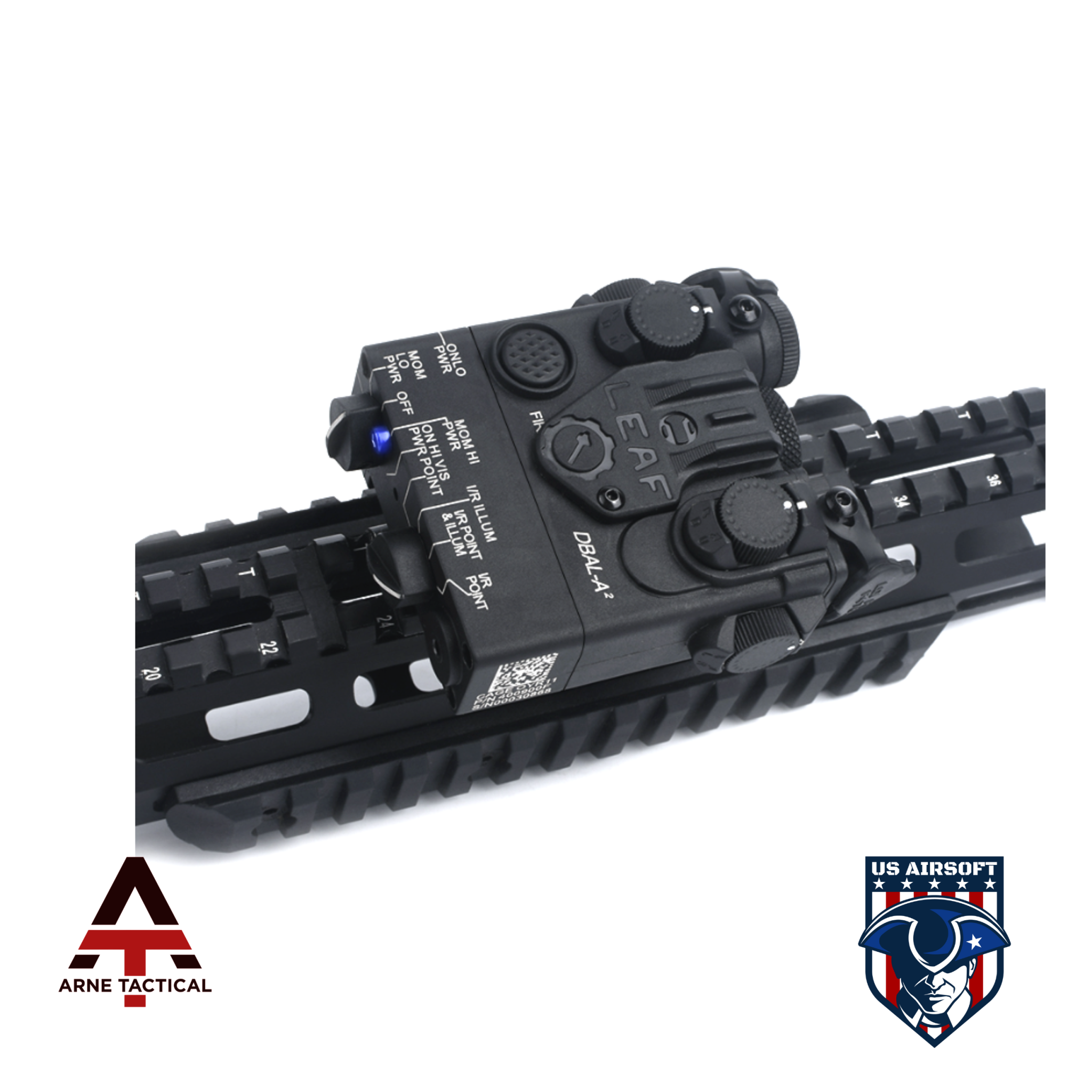 WADSN DBAL-A2 Red IR Aiming Laser Hunting Strobe Light - US Airsoft, Inc.