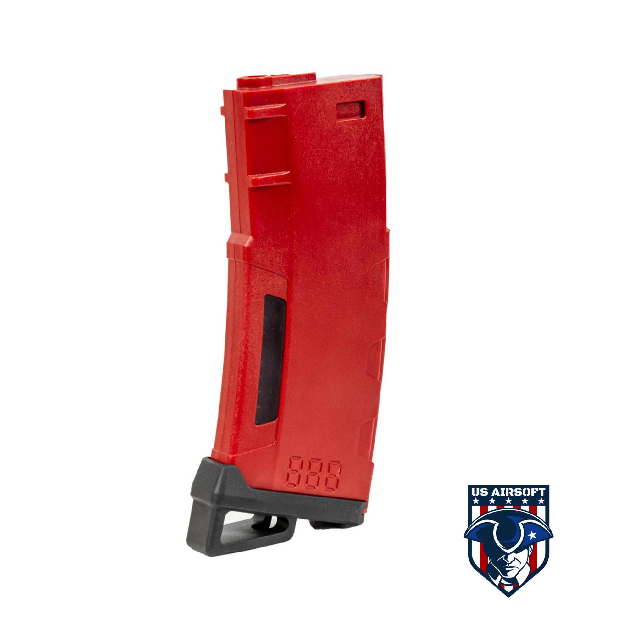 Lancer Tactical 140rd Highspeed Mid-cap Magazine (Red) - US Airsoft, Inc.
