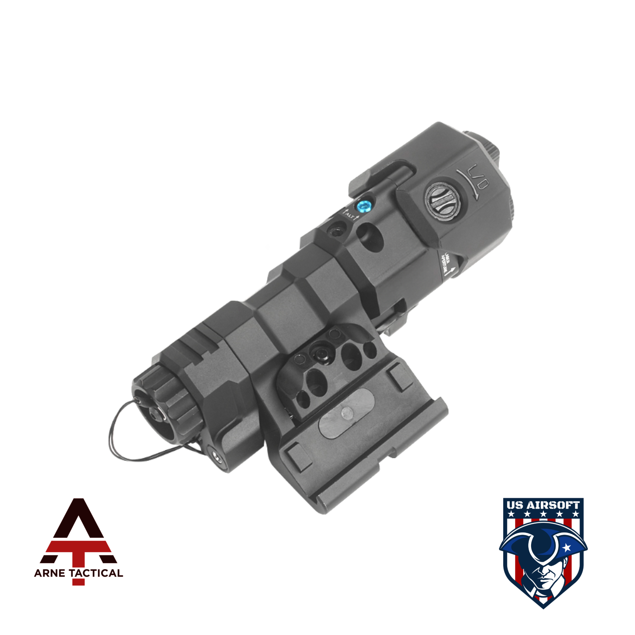 Arne Tactical Weapon Laser ( Red ) Aluminum Construction (Black) - US ...