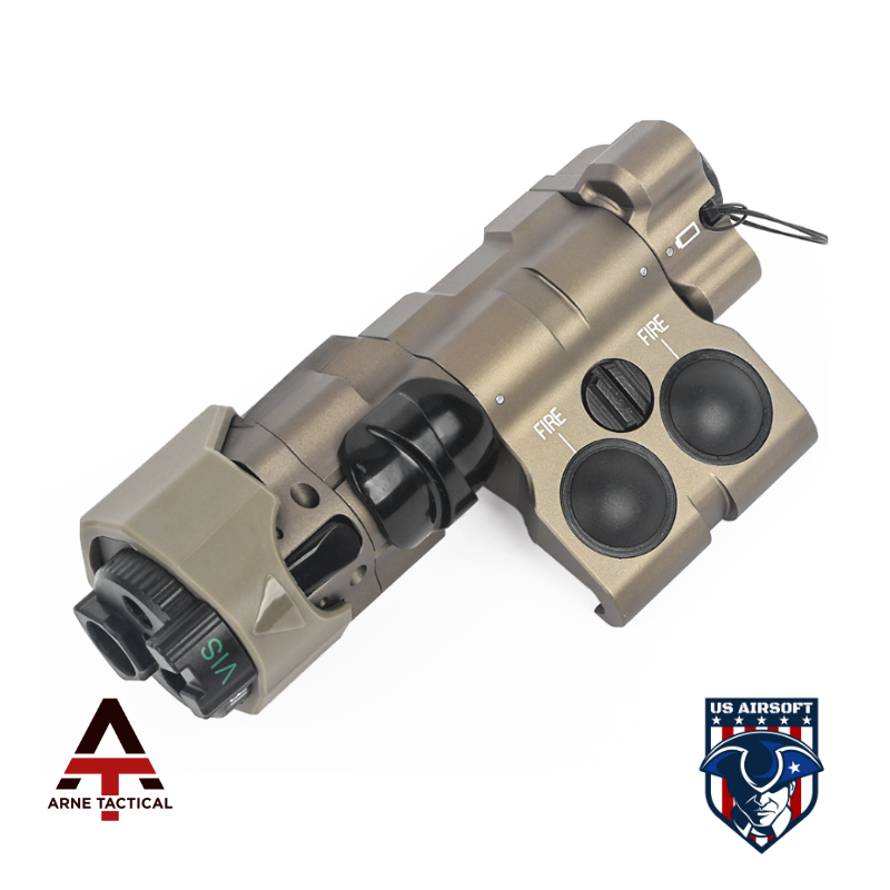 Arne Tacical Weapon Laser ( Red Laser ) Aluminum Construction (FDE ...
