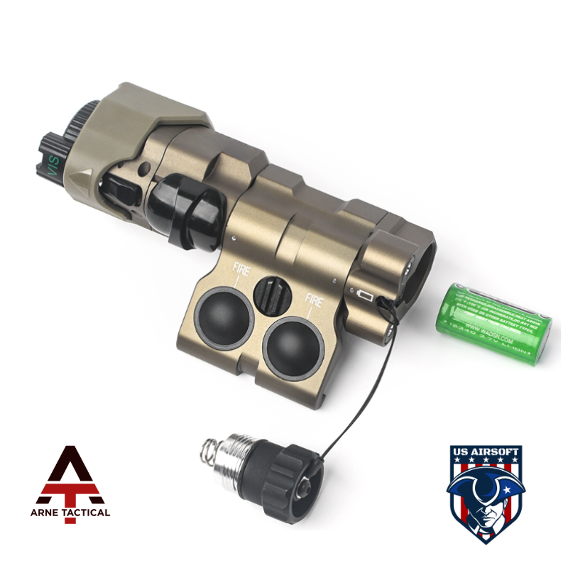 Arne Tacical Weapon Laser ( Red Laser ) Aluminum Construction (FDE ...