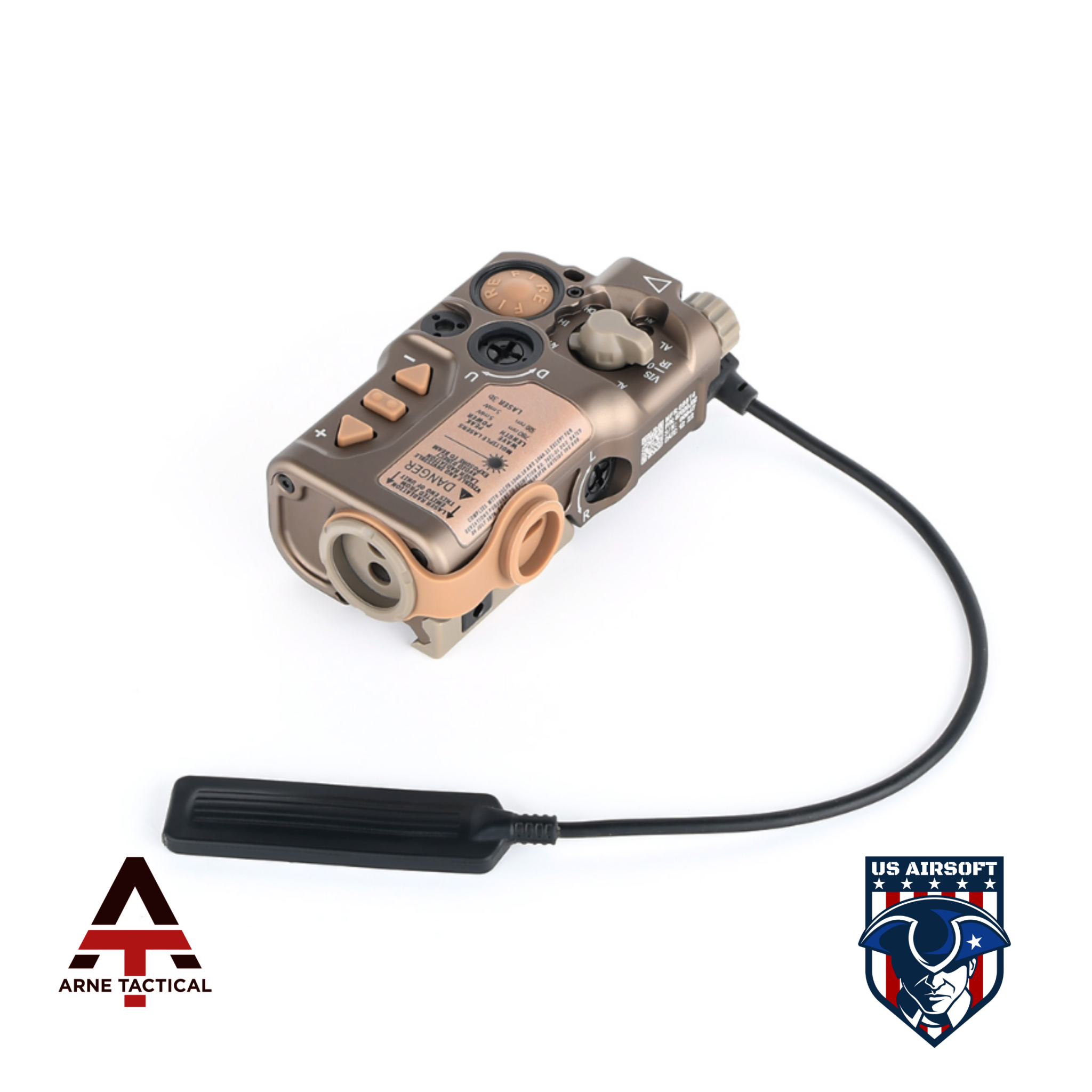RAID X Aiming Green & IR Laser (aluminum) - US Airsoft, Inc.
