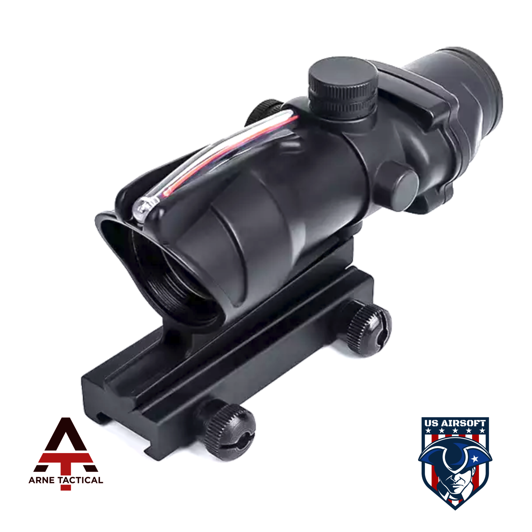 Arne Tactical 1X32C Red Dot with Illumination Source Fiber (Black) - US ...