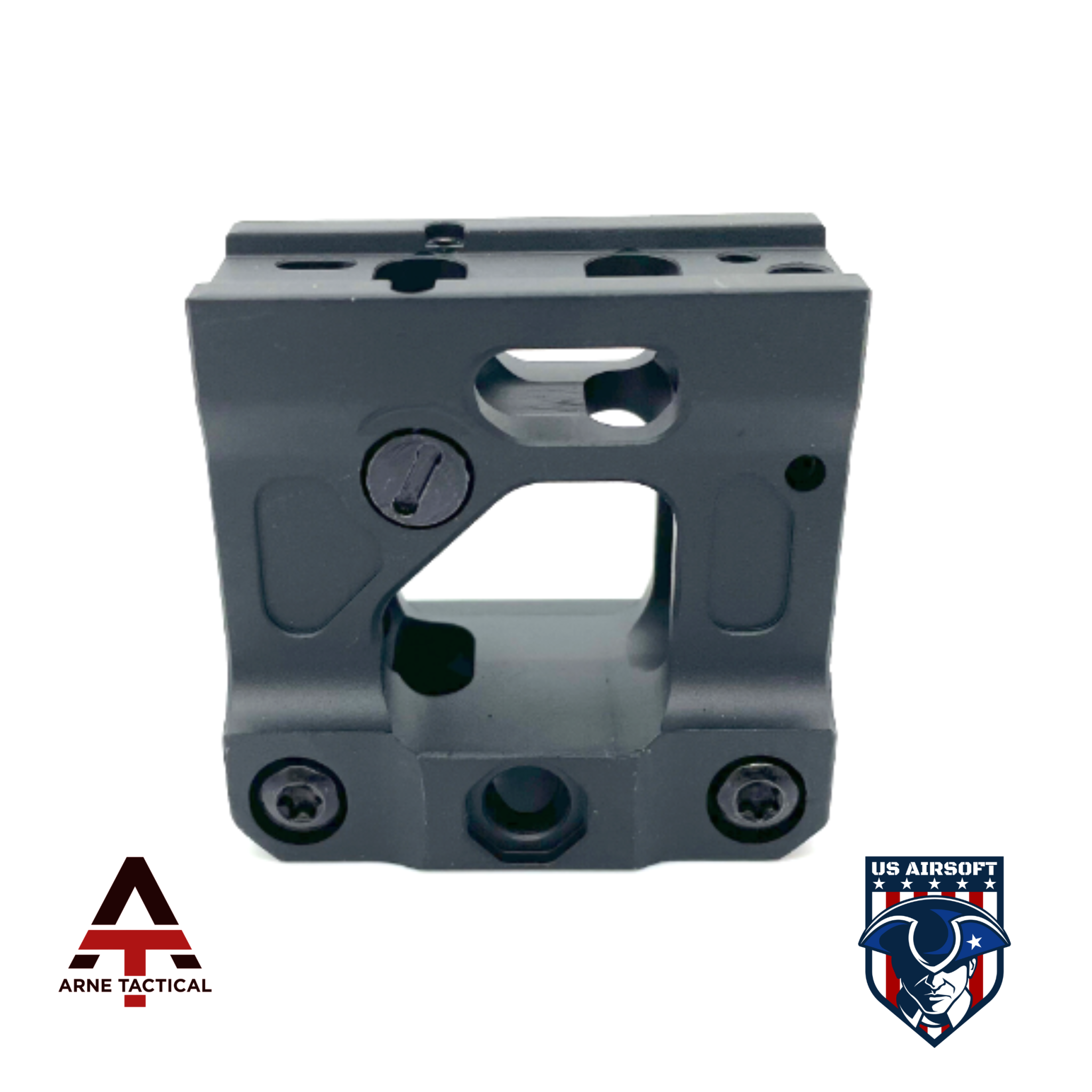 Arne Tactical Micro Red Dot Riser Mount - Black - US Airsoft, Inc.