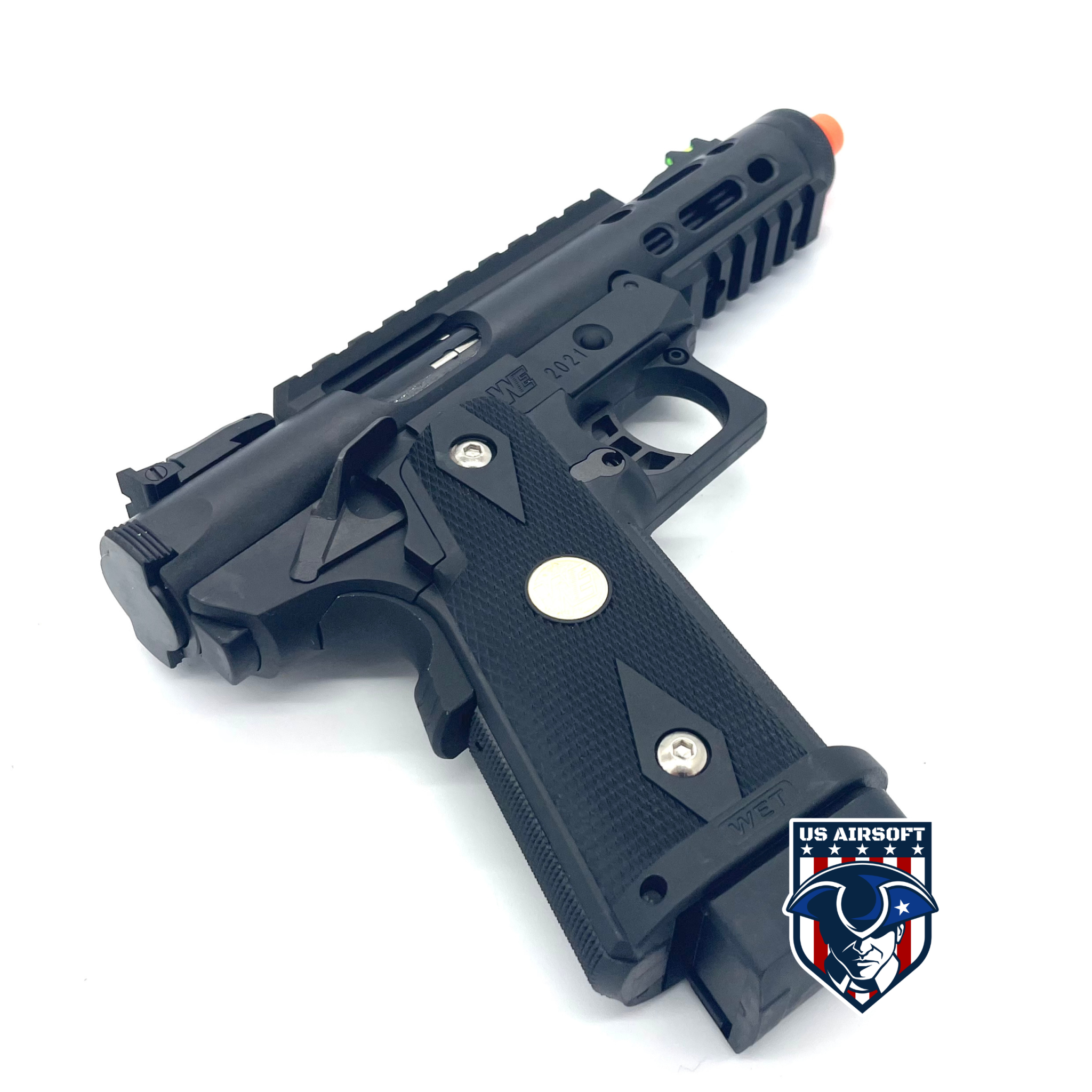 WE-Tech Galaxy Hi-CAPA Gas Blowback Airsoft Pistol (Color: Black ...