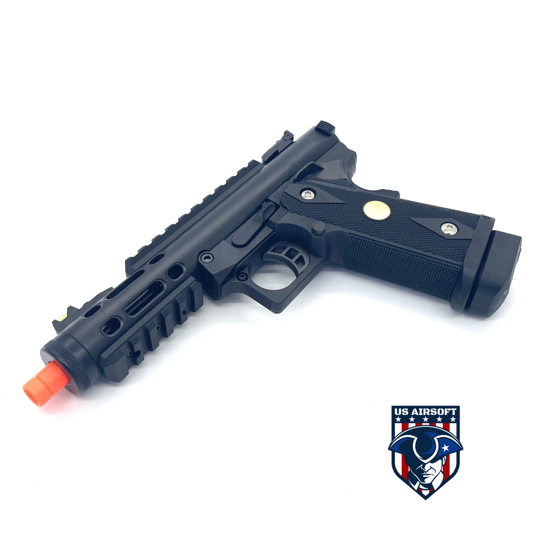 WE-Tech Galaxy Hi-CAPA Gas Blowback Airsoft Pistol (Color: Gold ...