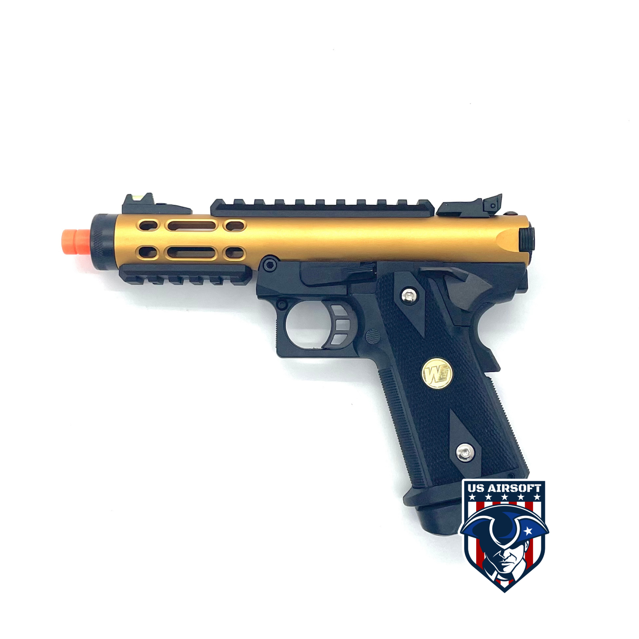 WE-Tech Galaxy Hi-CAPA Gas Blowback Airsoft Pistol (Color: Gold ...