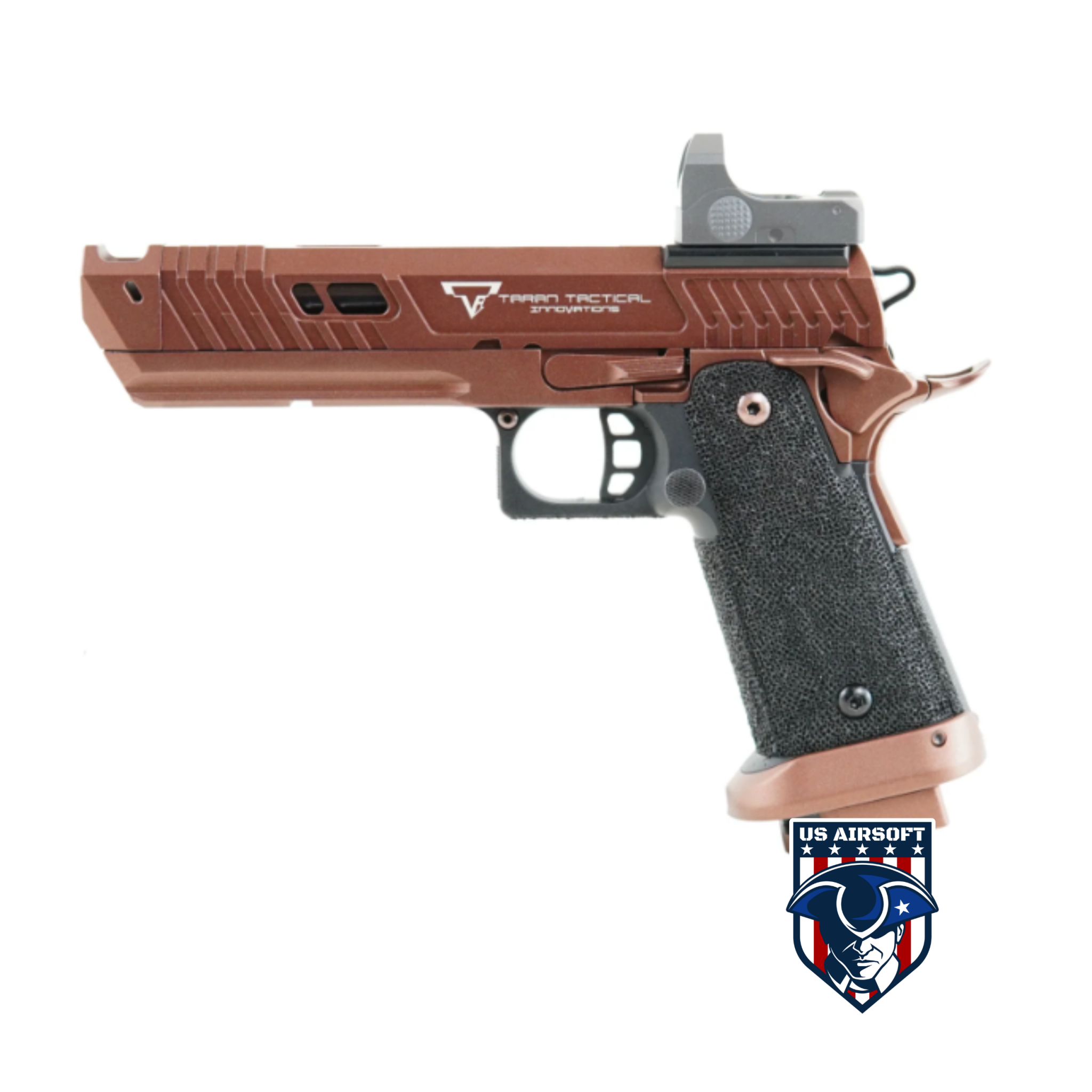 TTI Sand Viper Hi Capa by JAG Arms Airsoft Pistol - Green Gas - US ...