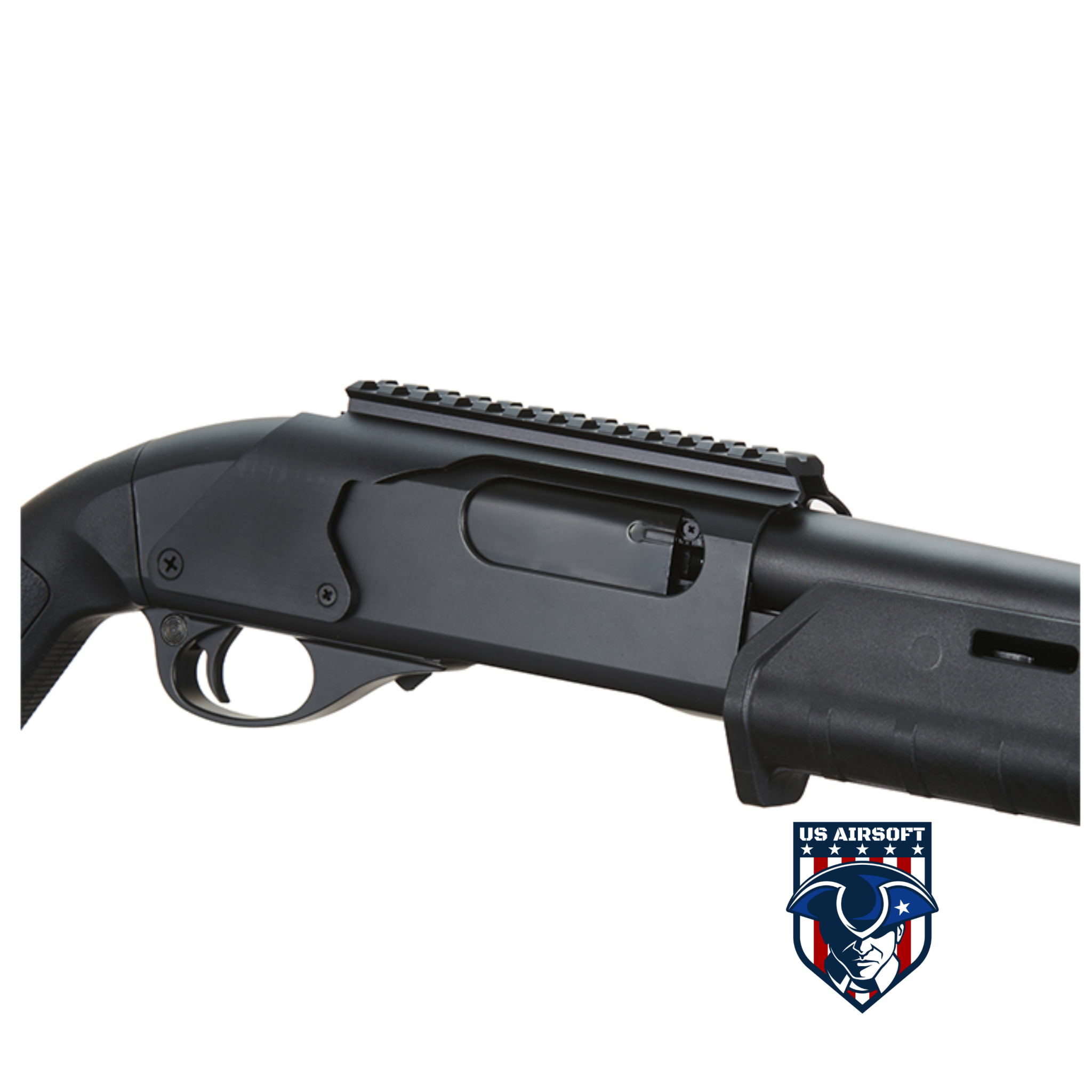Golden Eagle Airsoft M870 MP M-LOK Style 3/6-Shot Pump Action Gas ...