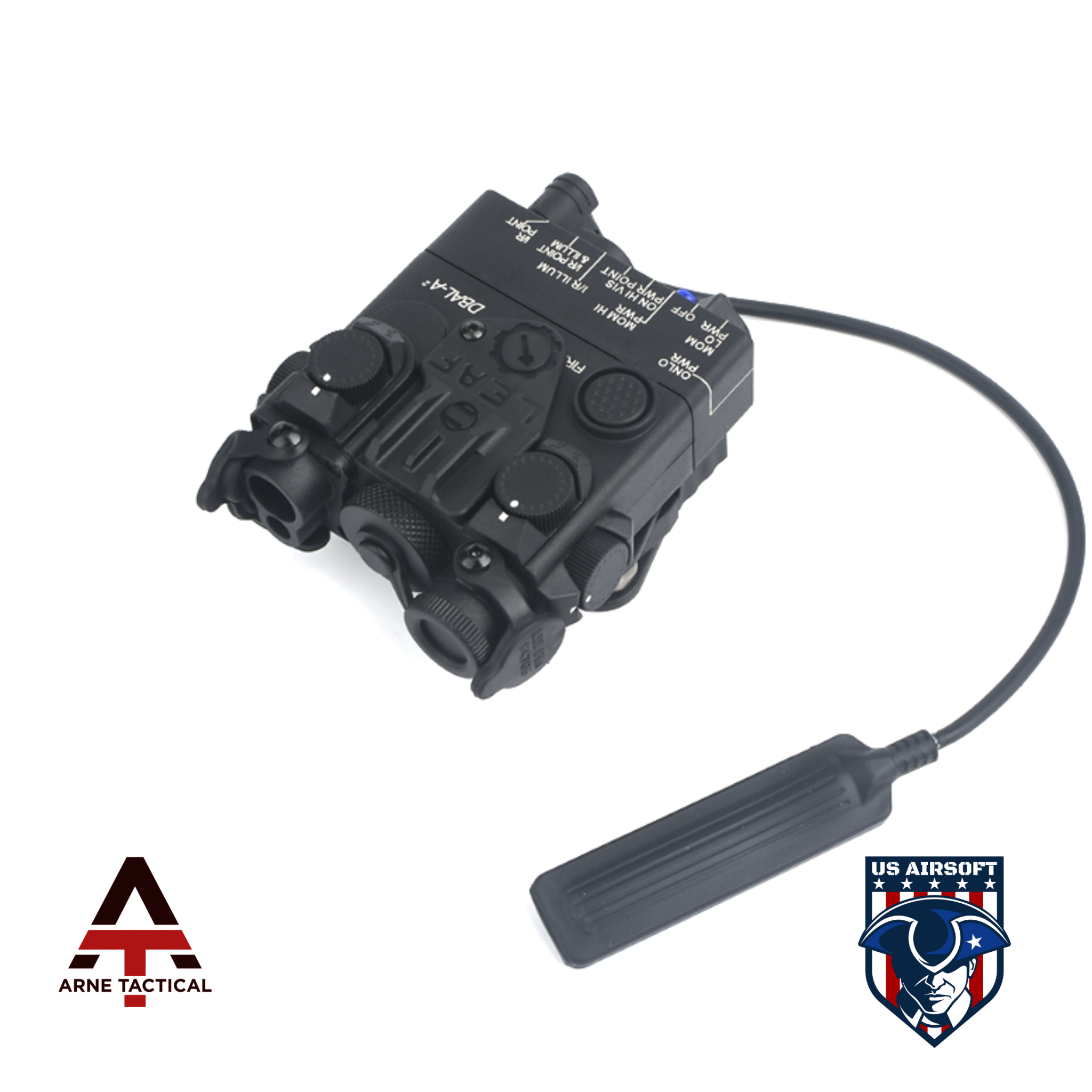 Arne Tactical DBAL Aiming Device (Green Laser Only) Black - US Airsoft ...