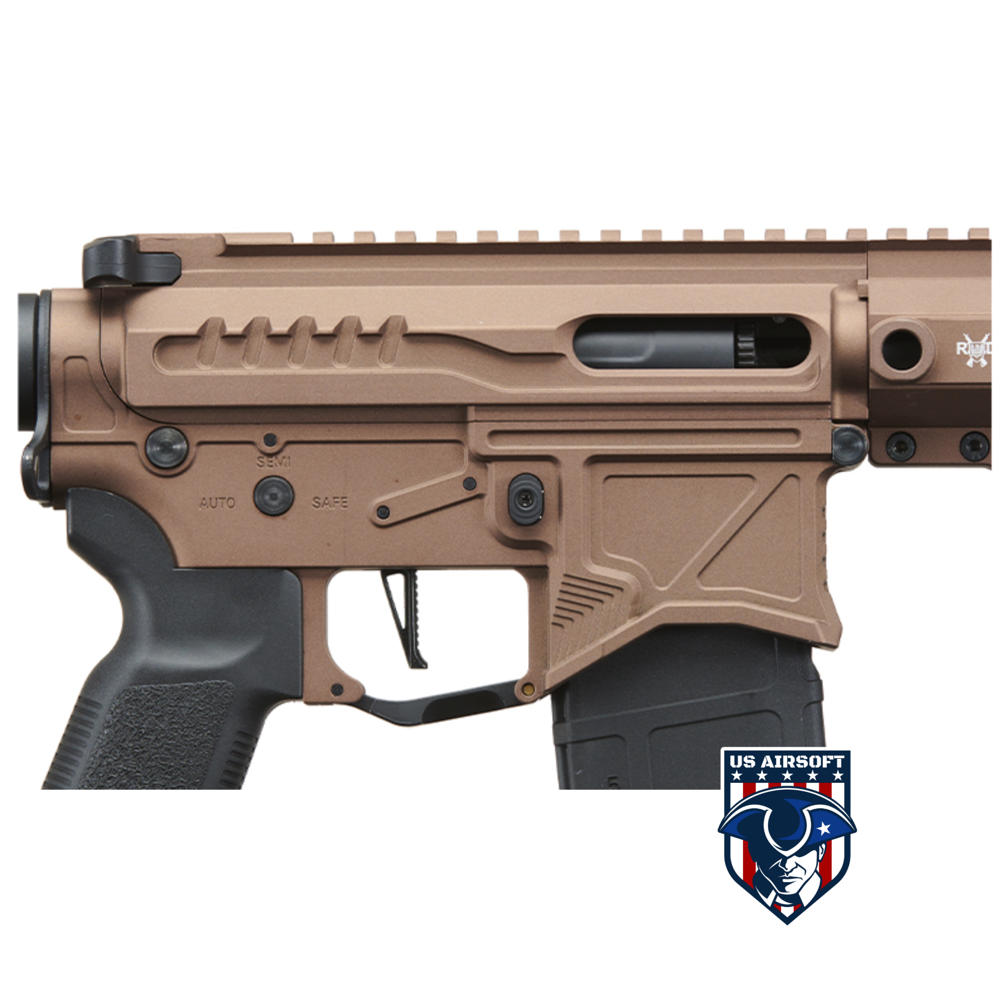 Zion Arms R15 Mod 1 Short Barrel Airsoft Rifle with Delta Stock (Color ...