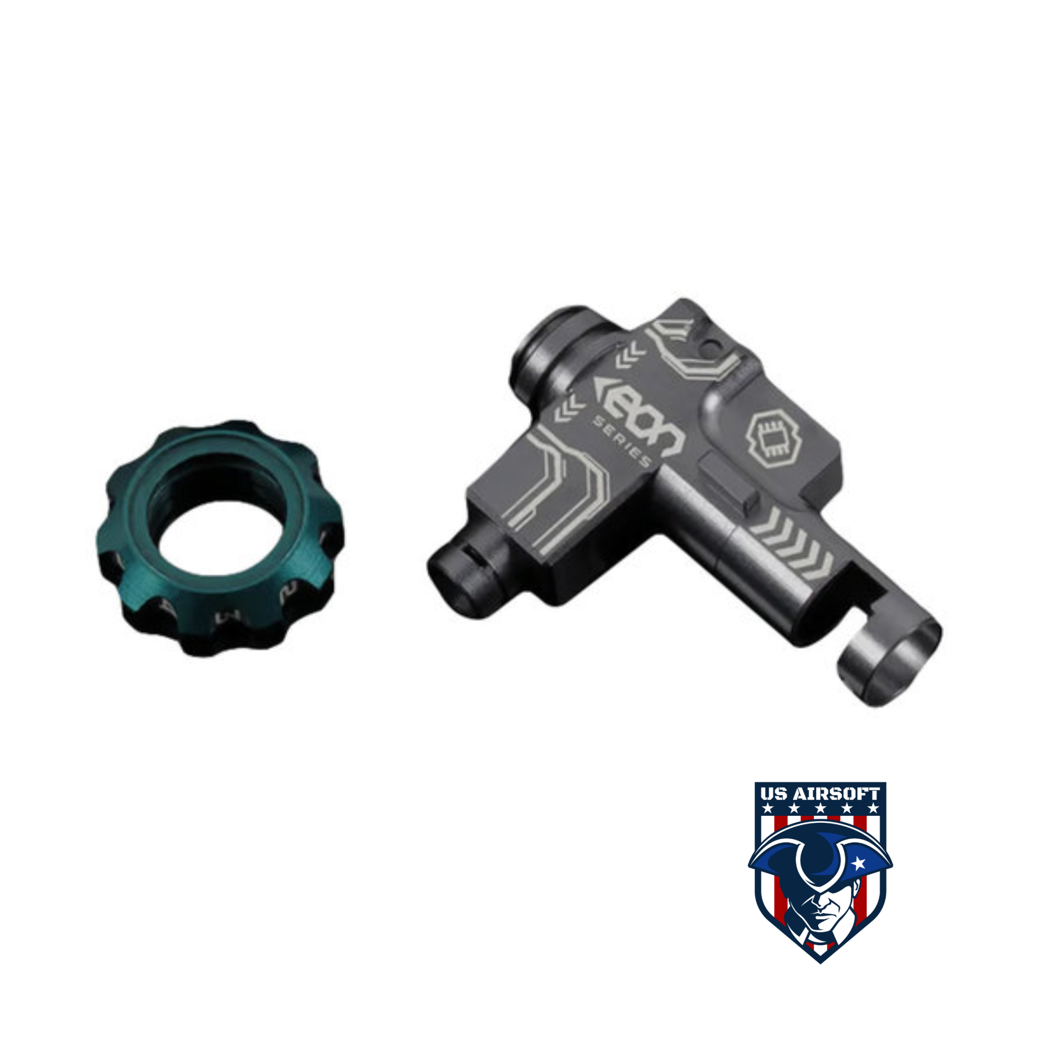 Gate EON CNC Rotary TDC Hop-Up Chamber (Titanium/Violet - US Airsoft, Inc.