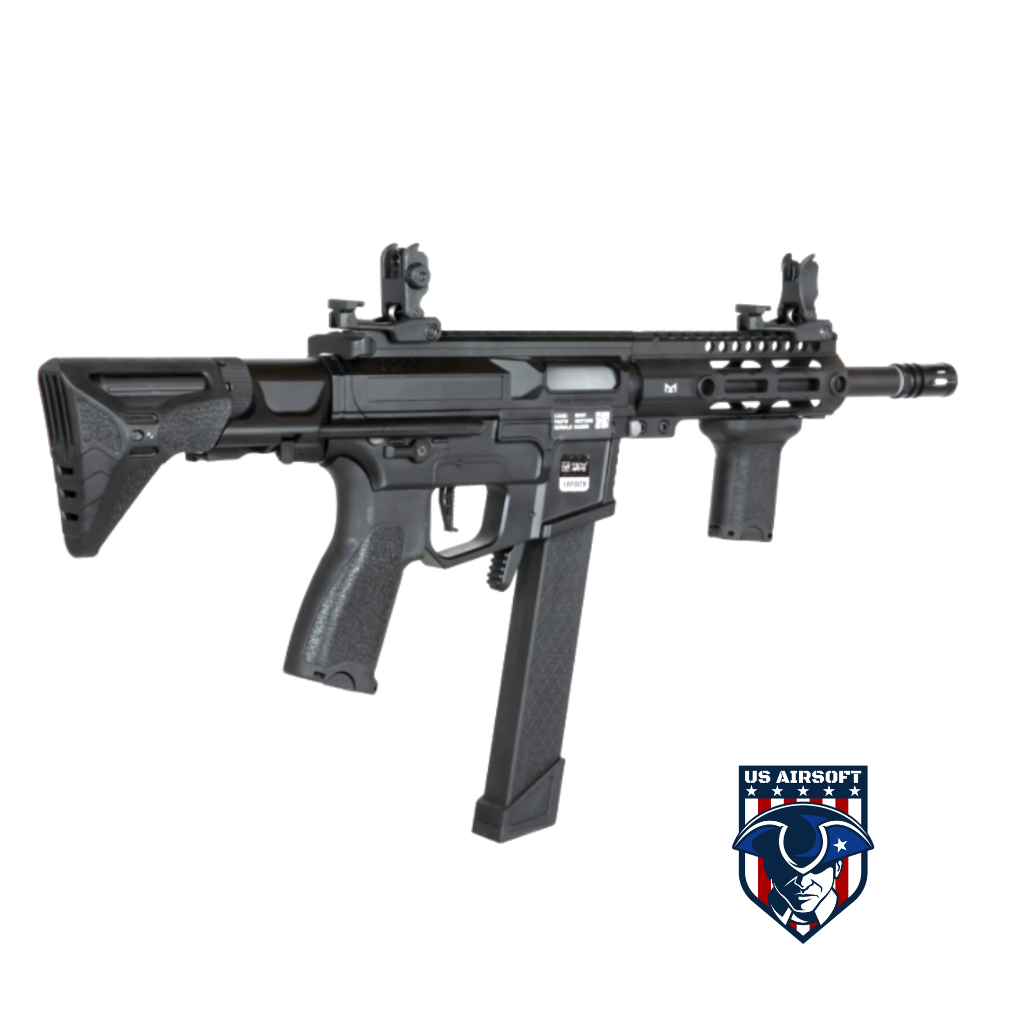 Specna Arms SA-X01 EDGE 2.0 Submachine Gun Replica - Black - US Airsoft, Inc.
