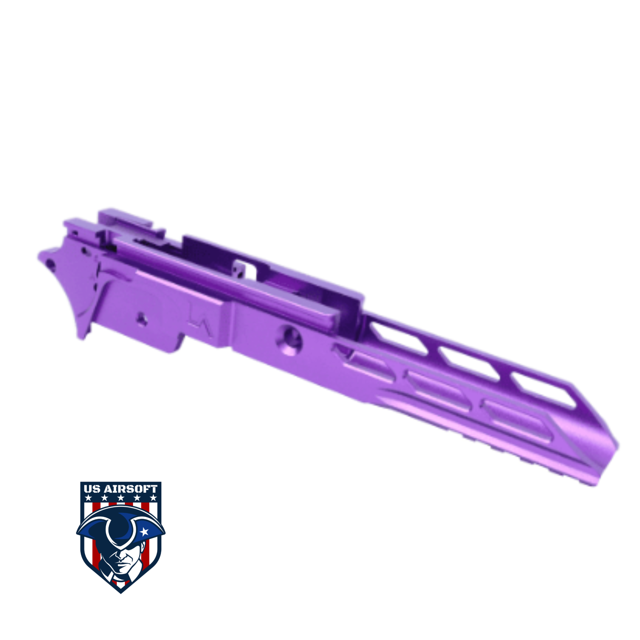 LA Capa Customs Aluminum V2 Competition Frame (Cutout Version)-Purple ...