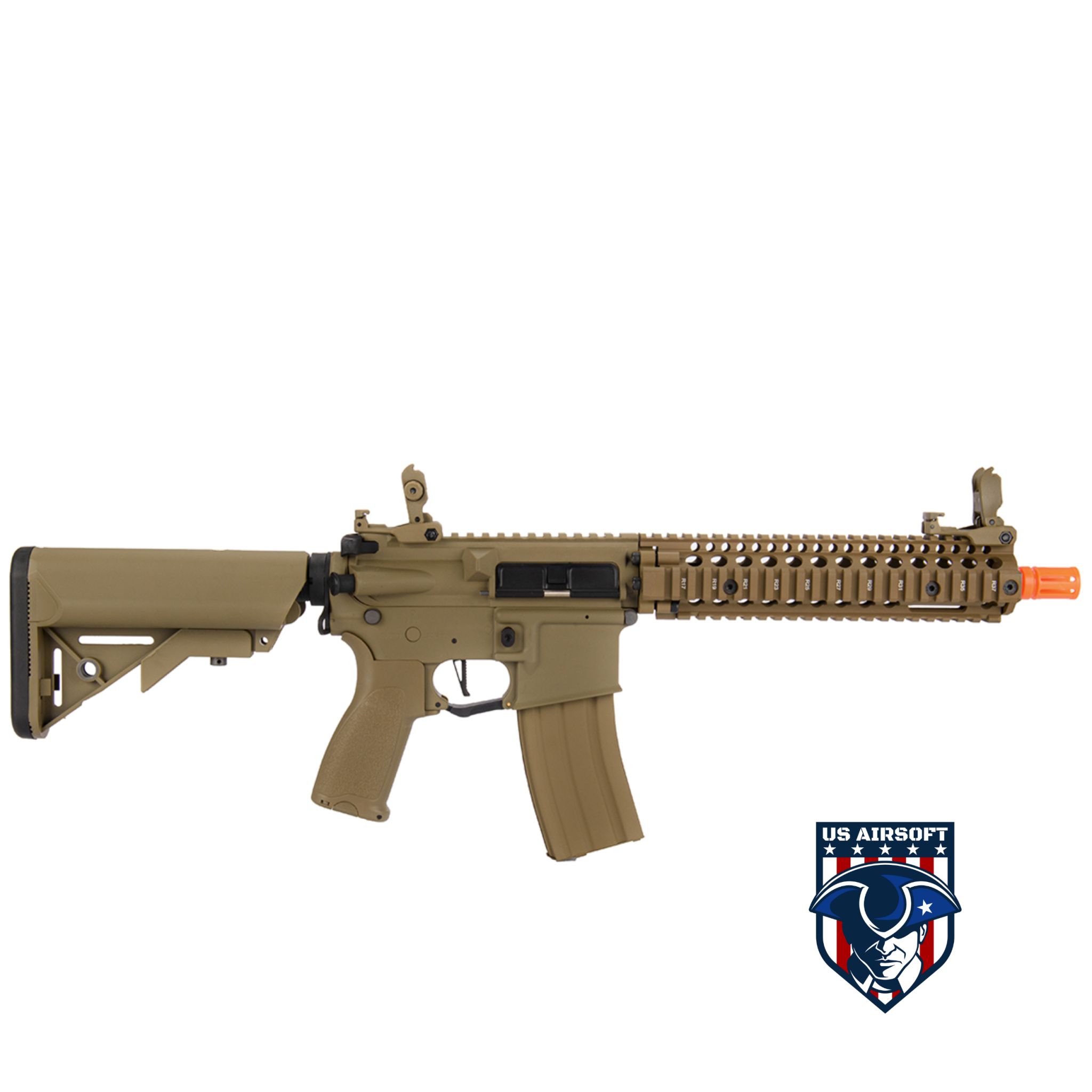 Lancer Tactical Hybrid Gen 2 Raider M4 Airsoft AEG Rifle (Color: Tan ...