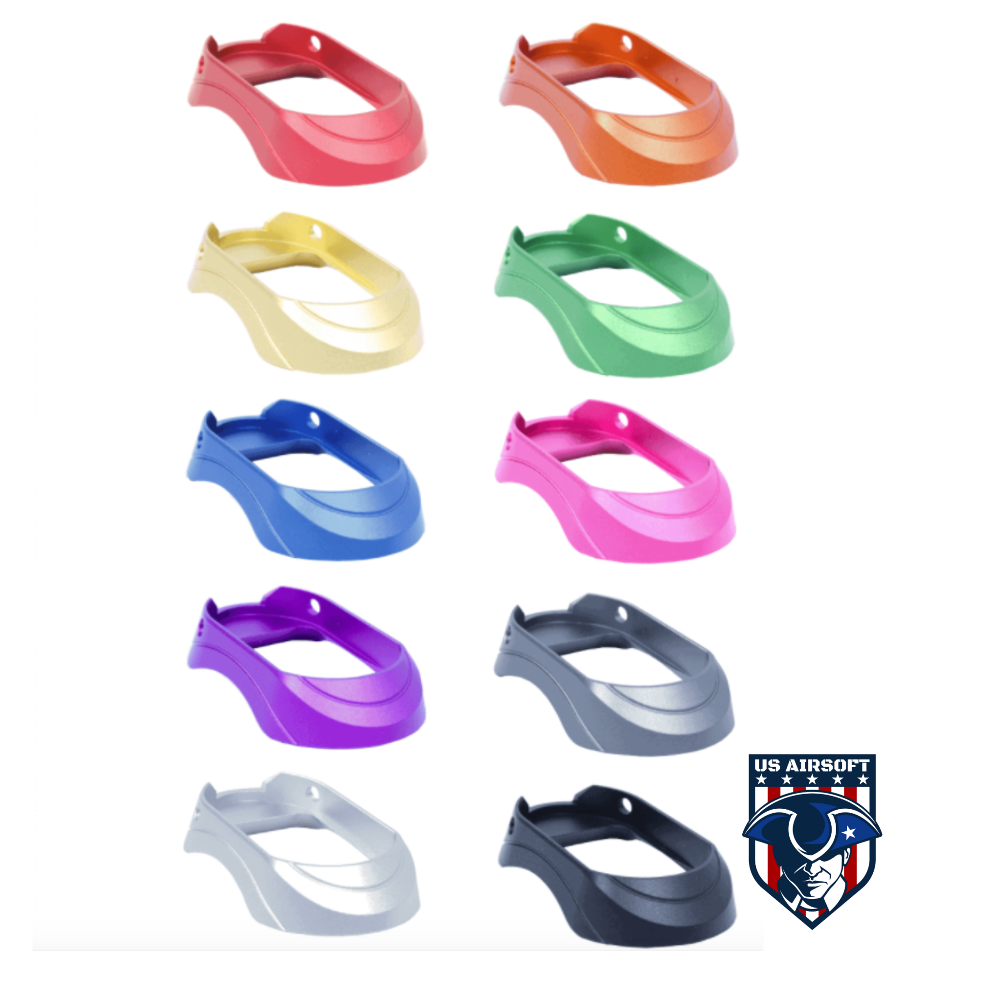 LA Capa Customs V2 “Defender” Magwell for Hi Capa (Blue) - US Airsoft, Inc.