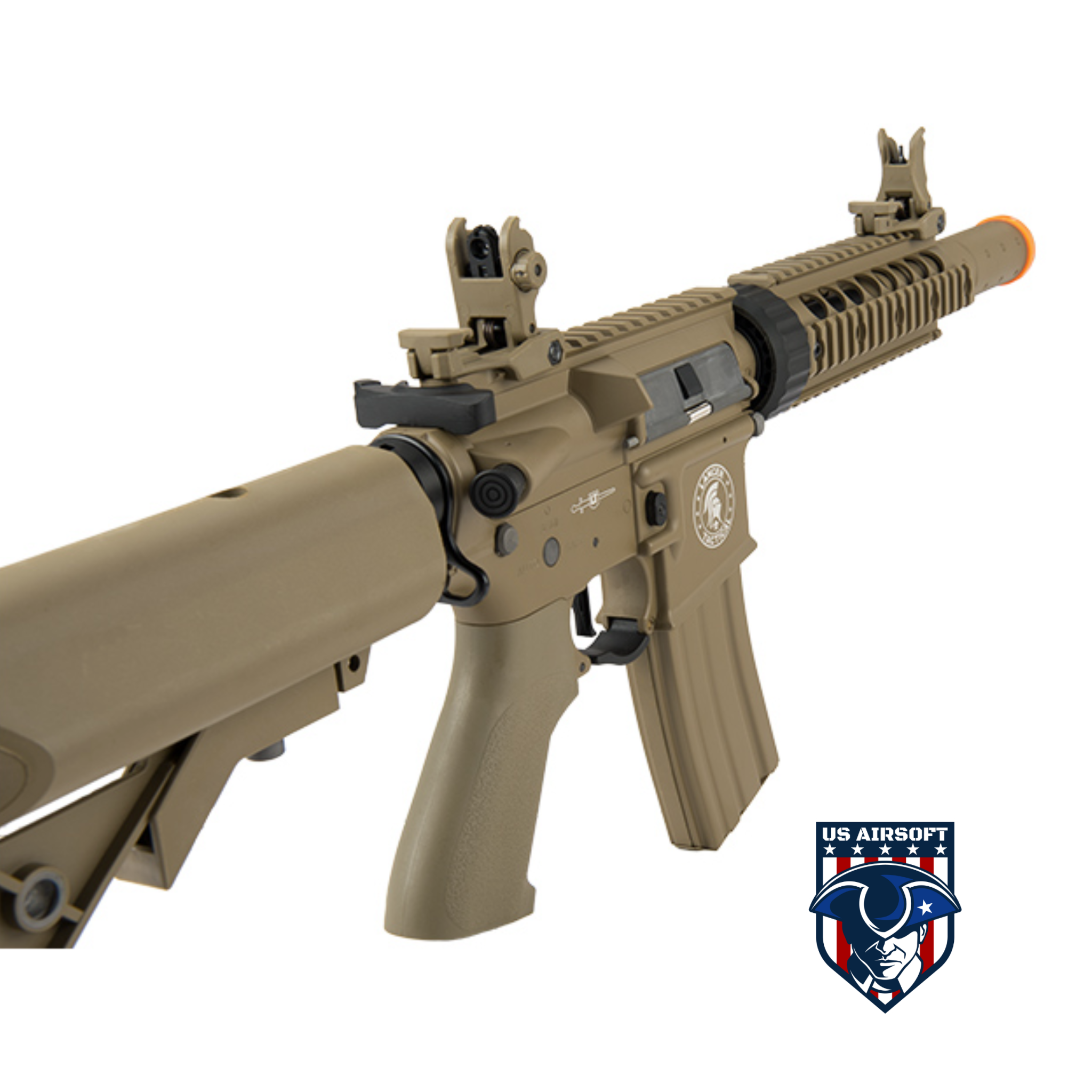 Lancer Tactical Low FPS Proline Gen 2 7" M4 Carbine Airsoft AEG Rifle ...