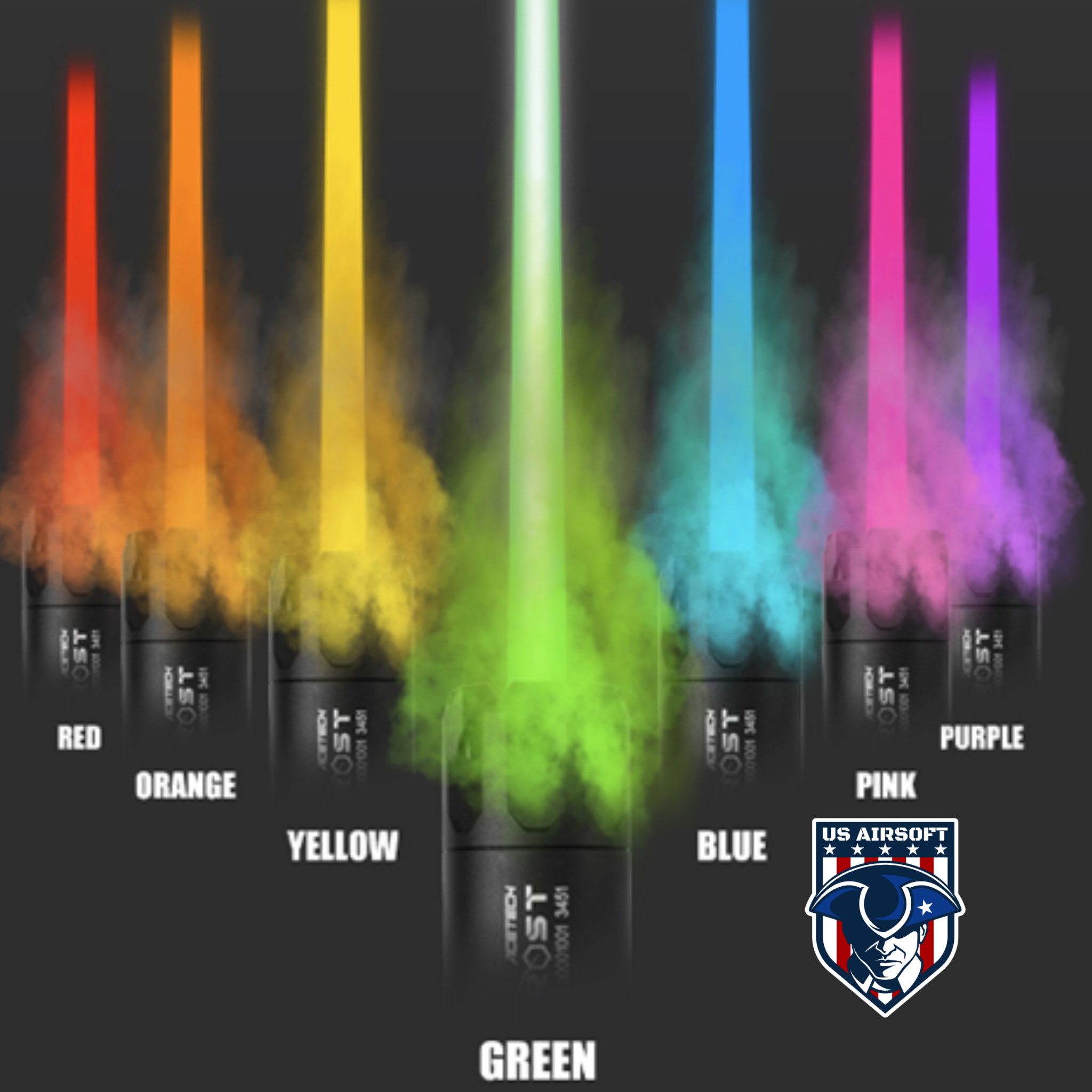 AceTech Bifrost Tracer Unit with Multi-Color RGB Flame Effect - US ...