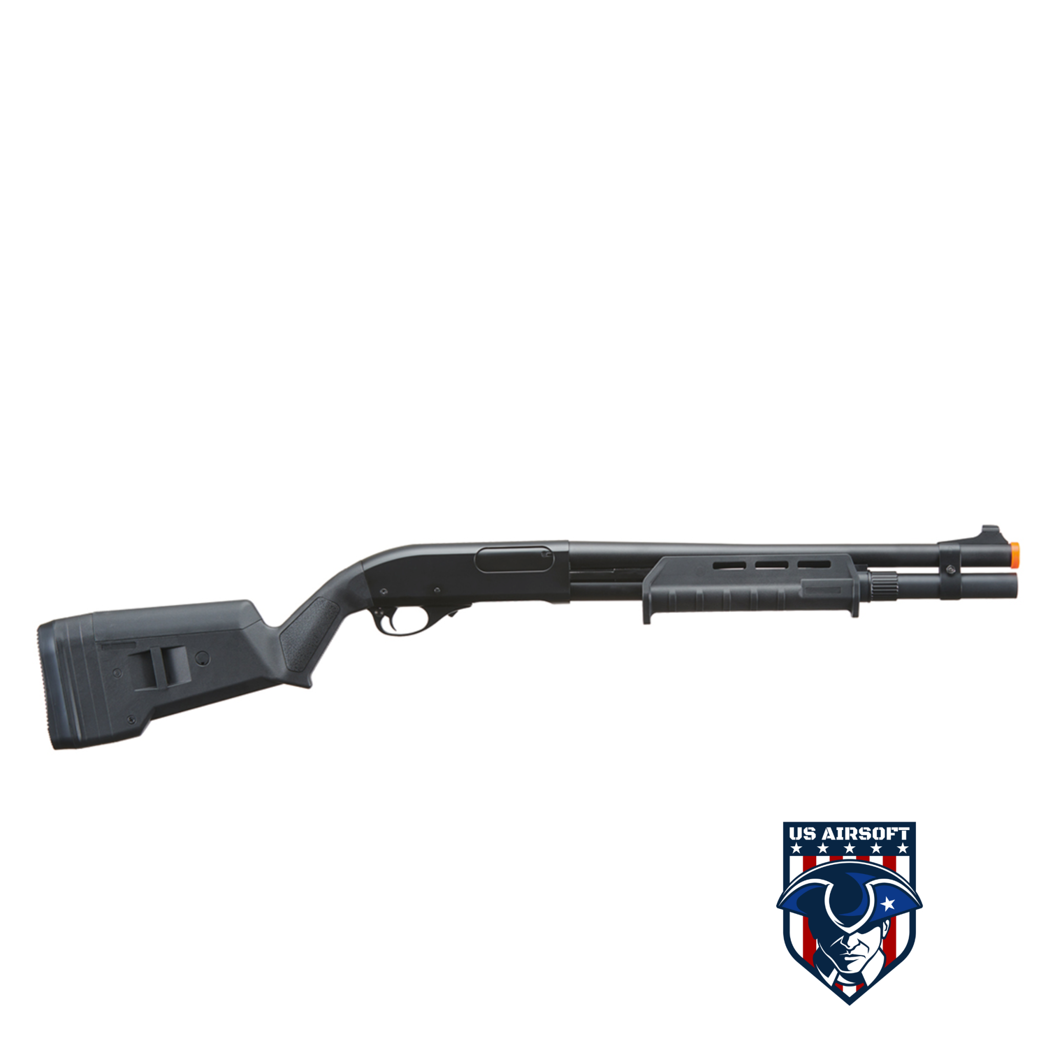 Golden Eagle Airsoft M870 MP M-LOK Style 3/6-Shot Pump Action Gas ...