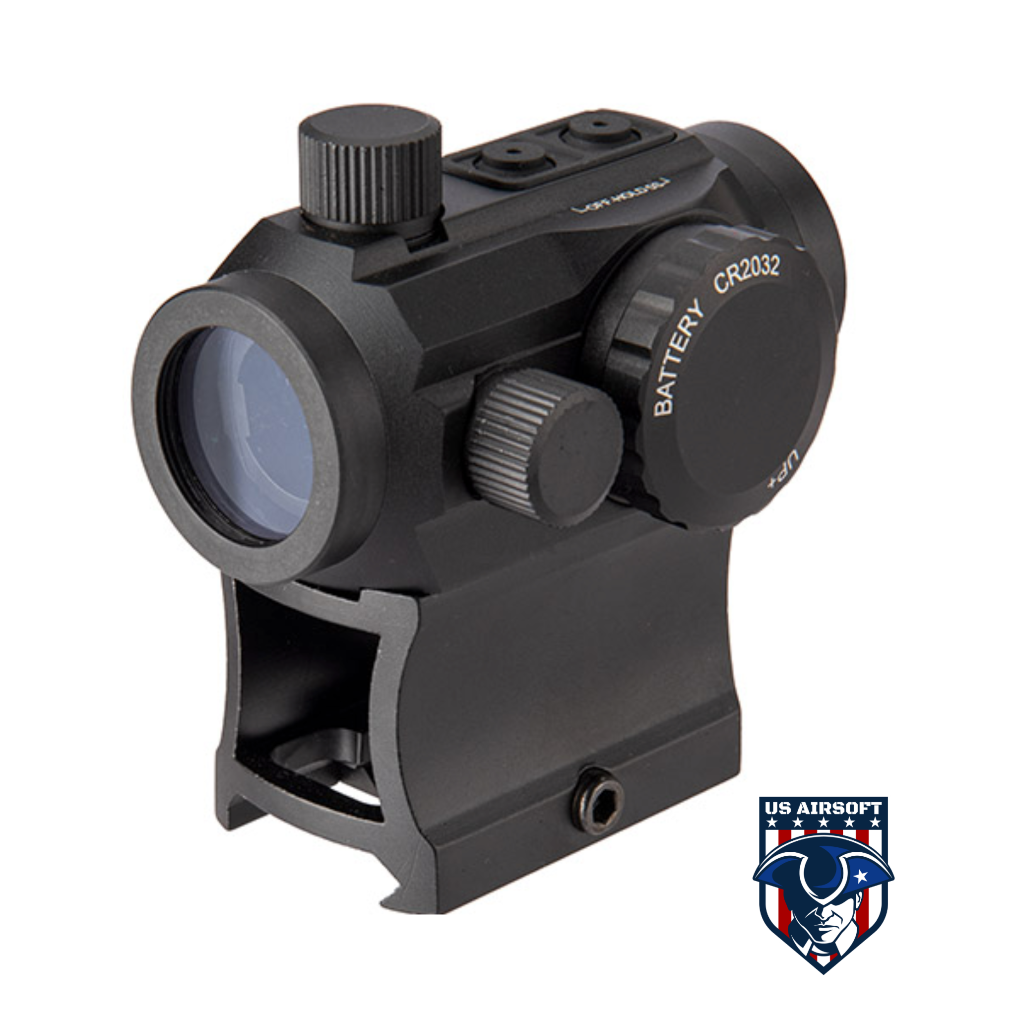 Lancer Tactical 1x22mm Red Dot Reflex Sight with Lower 1/3 Co-witness ...