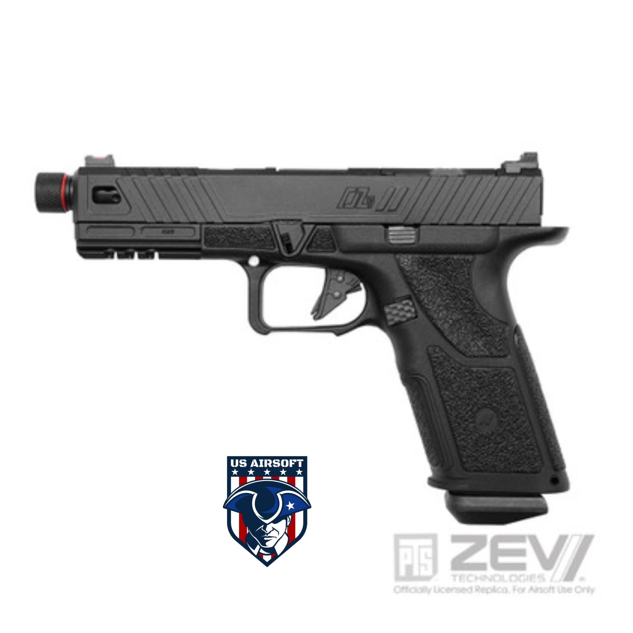 PTS ZEV OZ9 ELITE (STANDARD VERSION) GAS BLOWBACK PISTOL - US Airsoft, Inc.