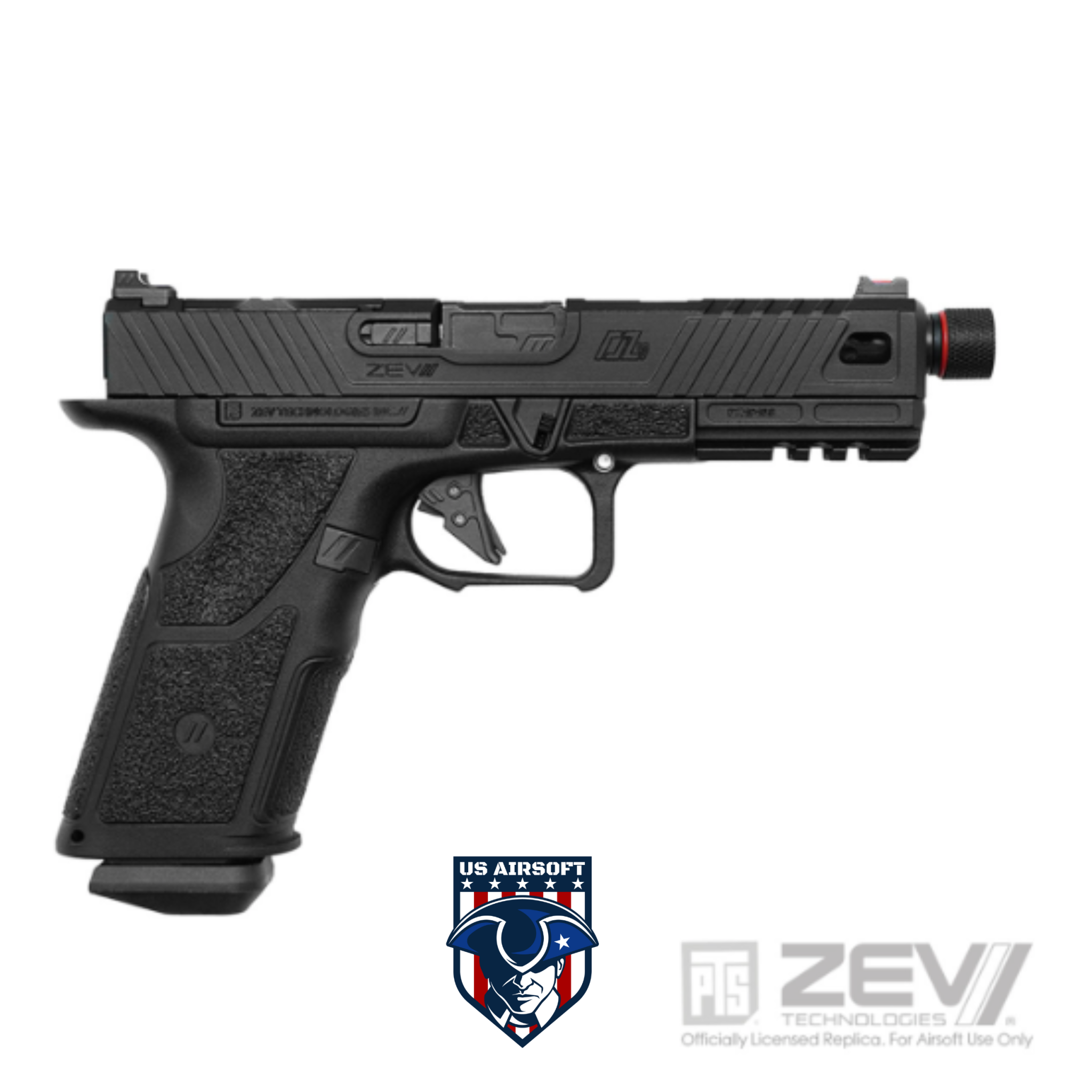 PTS ZEV OZ9 ELITE (STANDARD VERSION) GAS BLOWBACK PISTOL - US Airsoft, Inc.