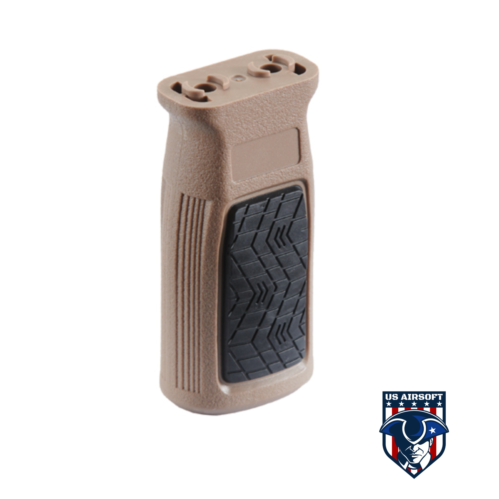 FMA Lab DD Enhanced M-LOK Vertical Foregrip (Color: Tan) - US Airsoft, Inc.