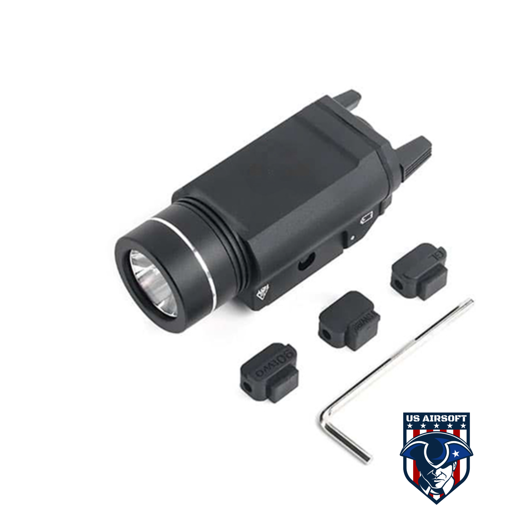 Atlas Custom Works TLR-1 Pistol Weapon Tactical Light - (Black) - US ...