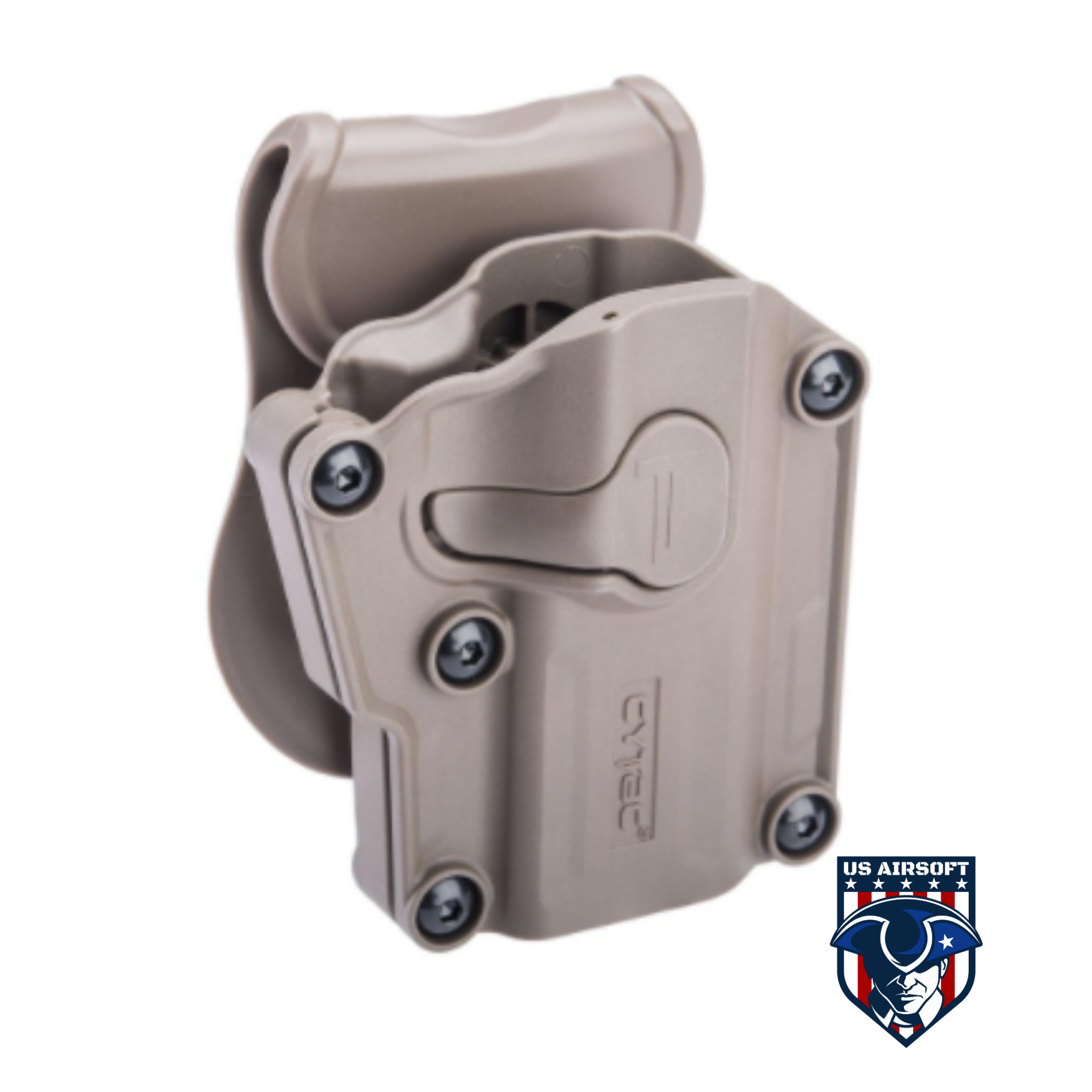 CYTAC Mega-Fit Hard Shell Active Retention Universal Pistol Holster ...