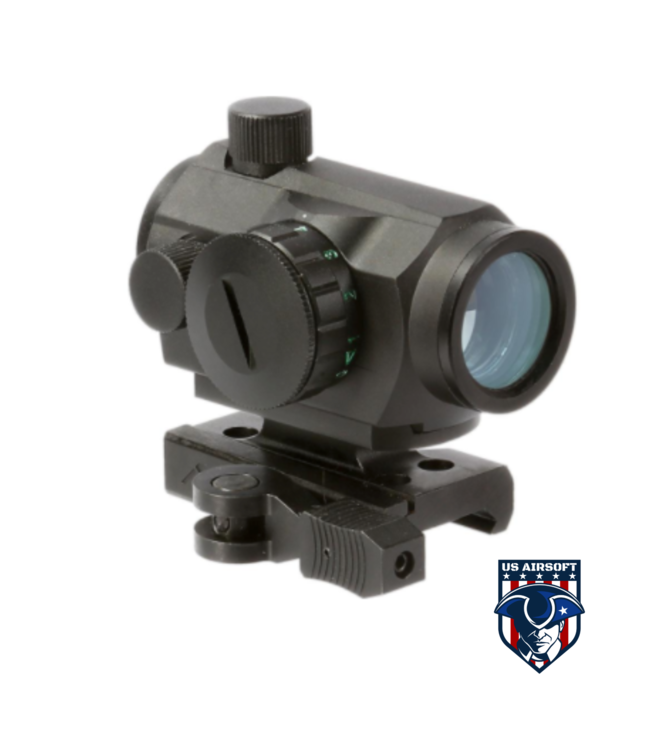 Atlas Custom Works M5 Red Dot with Riser Mount - (Tan) - US Airsoft, Inc.