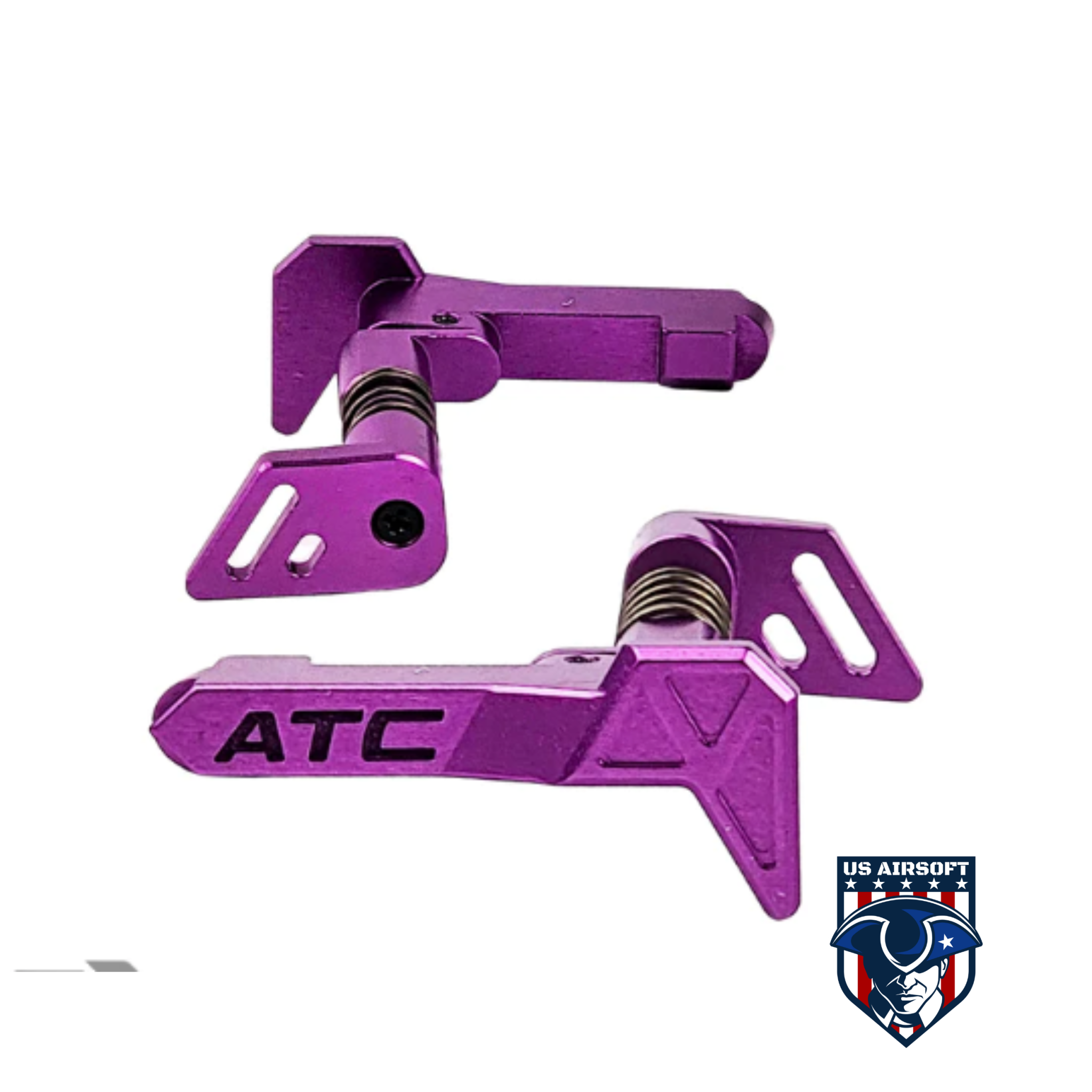 AirTac Customs "Shard" Aluminum M4 Mag Release (Purple) - US Airsoft, Inc.