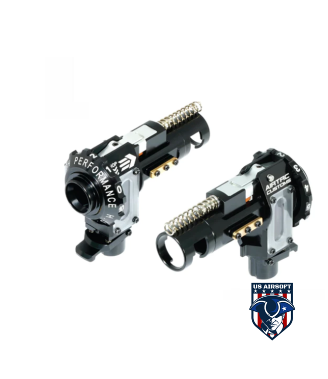 AirTac Customs x MAC Gen 3 Cerakoted & Skeletonized CRBN Gearbox (Black ...