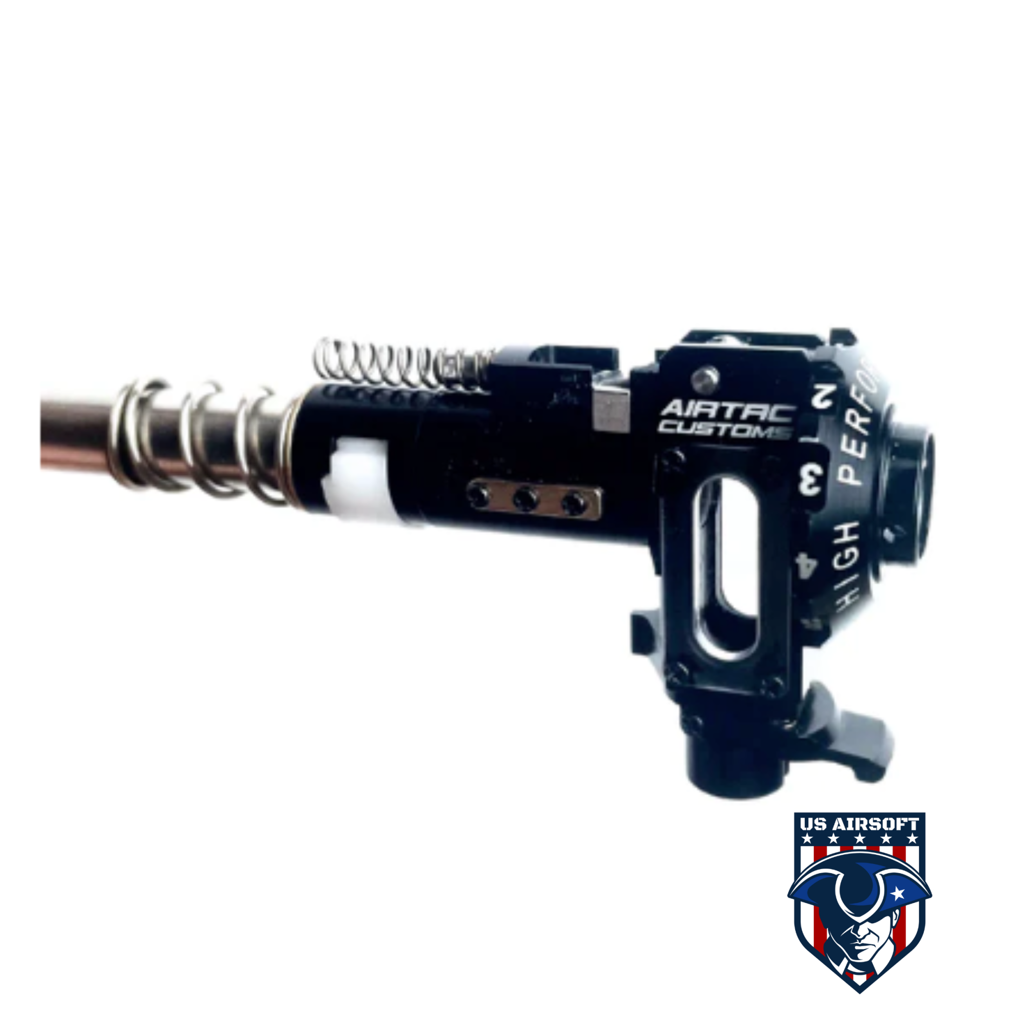 AirTac x Maxx ATPRO CNC Aluminum Hopup Chamber - Blackout - US Airsoft, Inc.