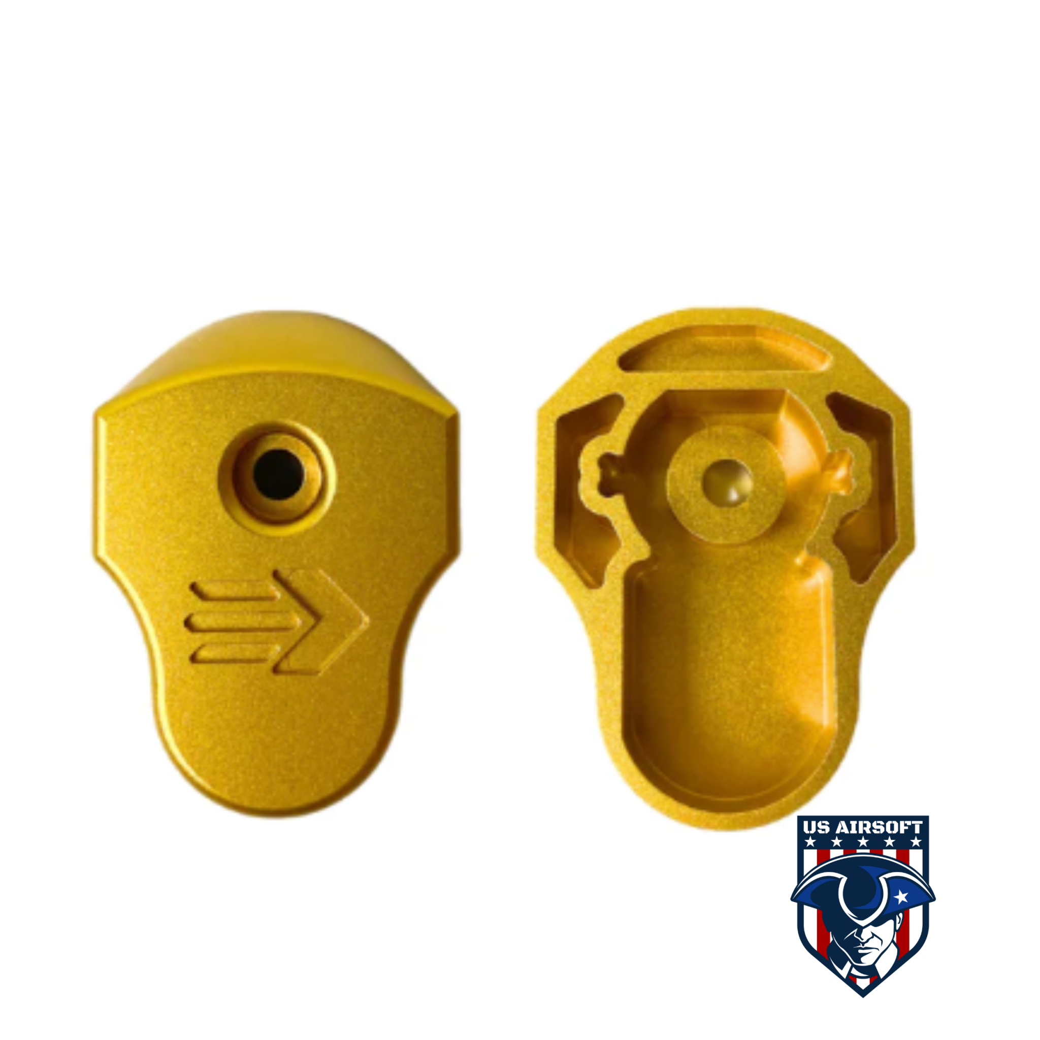 AirTac Customs Aluminum Endcap (Gold) - US Airsoft, Inc.