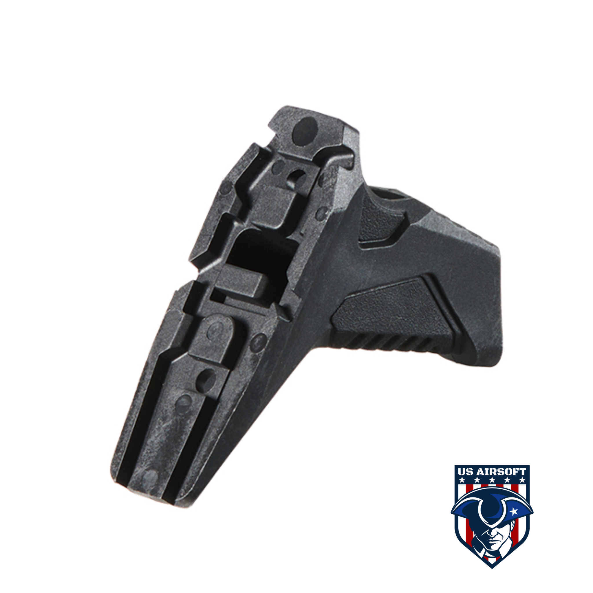 Strike Industries LINK Angled HandStop with Cable Management System - (Black) - US Airsoft, Inc.