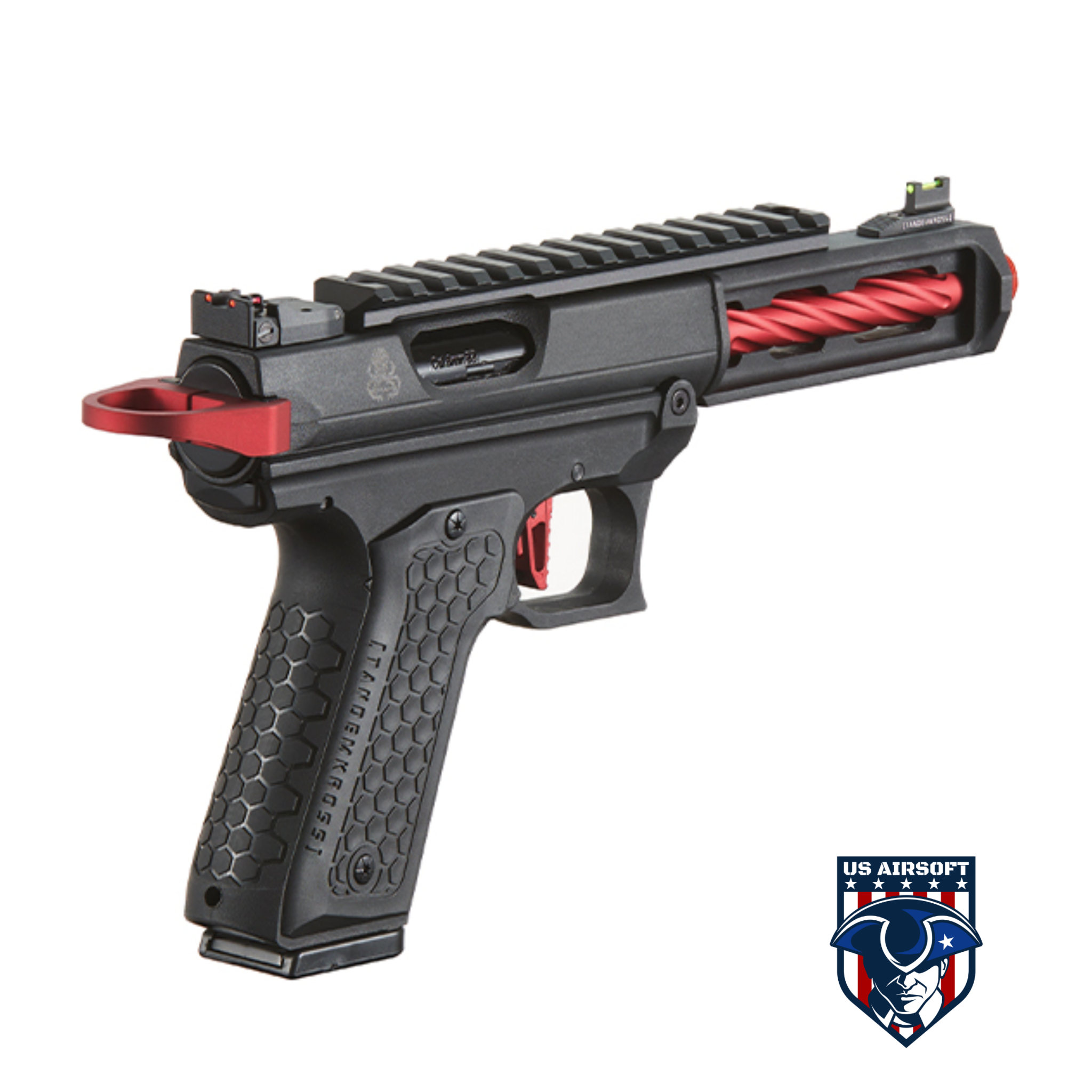 Tandemkross CTHULHU Gas Blow Back Pistol - (Black/Red) - US Airsoft, Inc.