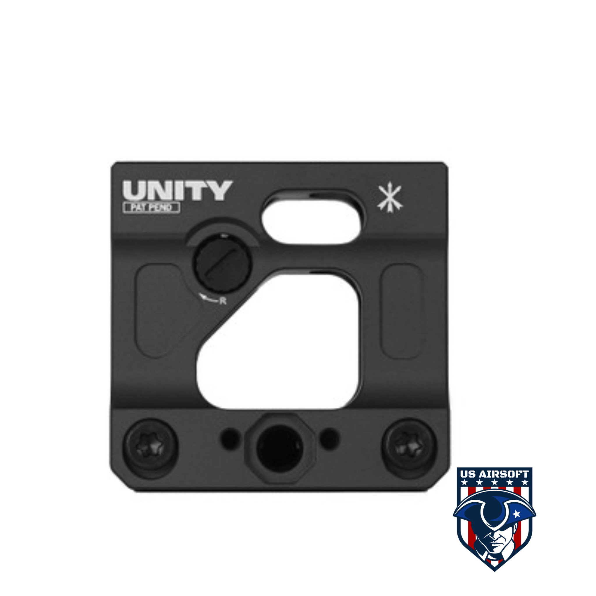 PTS UNITY TACTICAL FAST™ MICRO RISER MOUNT (Black) - US Airsoft, Inc.