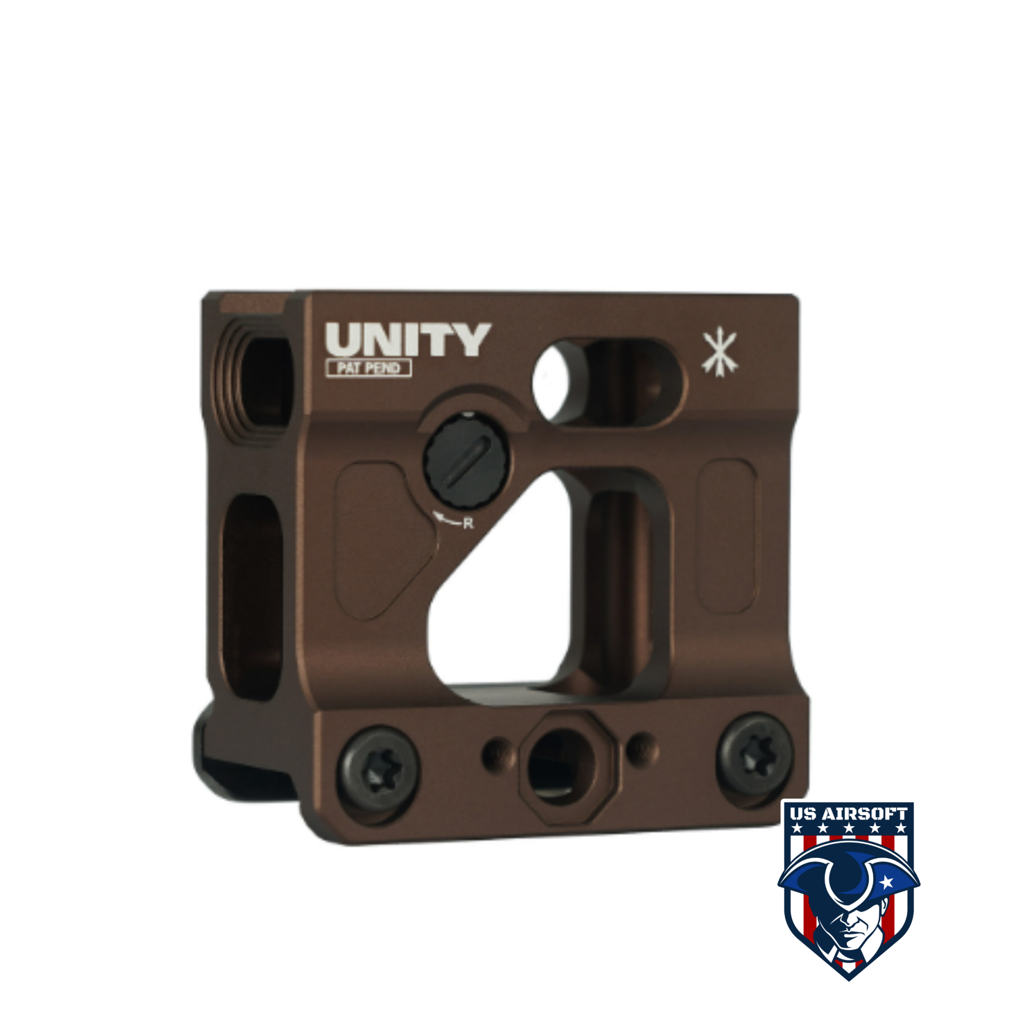 PTS UNITY TACTICAL FAST™ MICRO RISER MOUNT (Bronze) - US Airsoft, Inc.