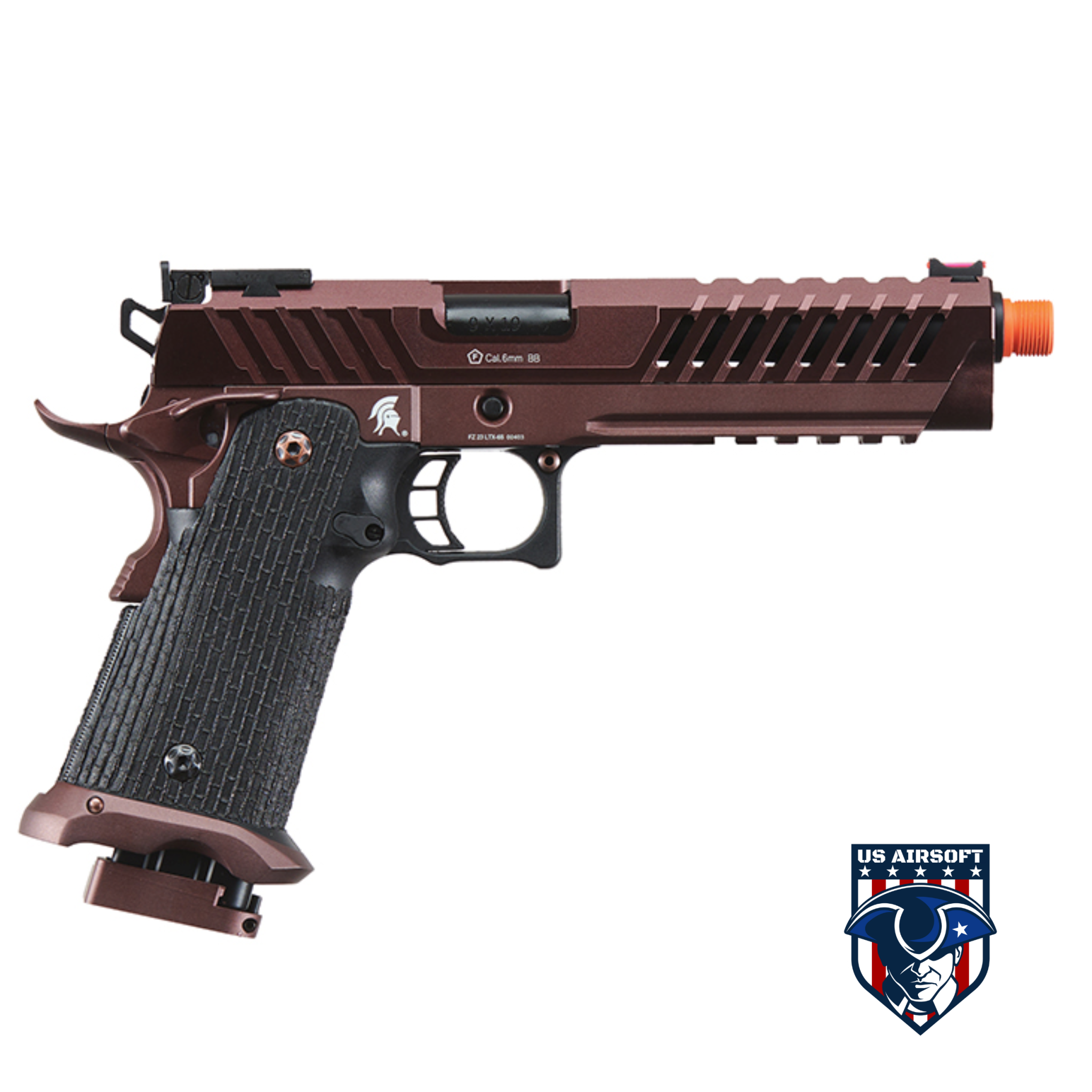 Lancer Tactical Knightshade Hi-Capa Gas Blowback Airsoft Pistol (Color ...